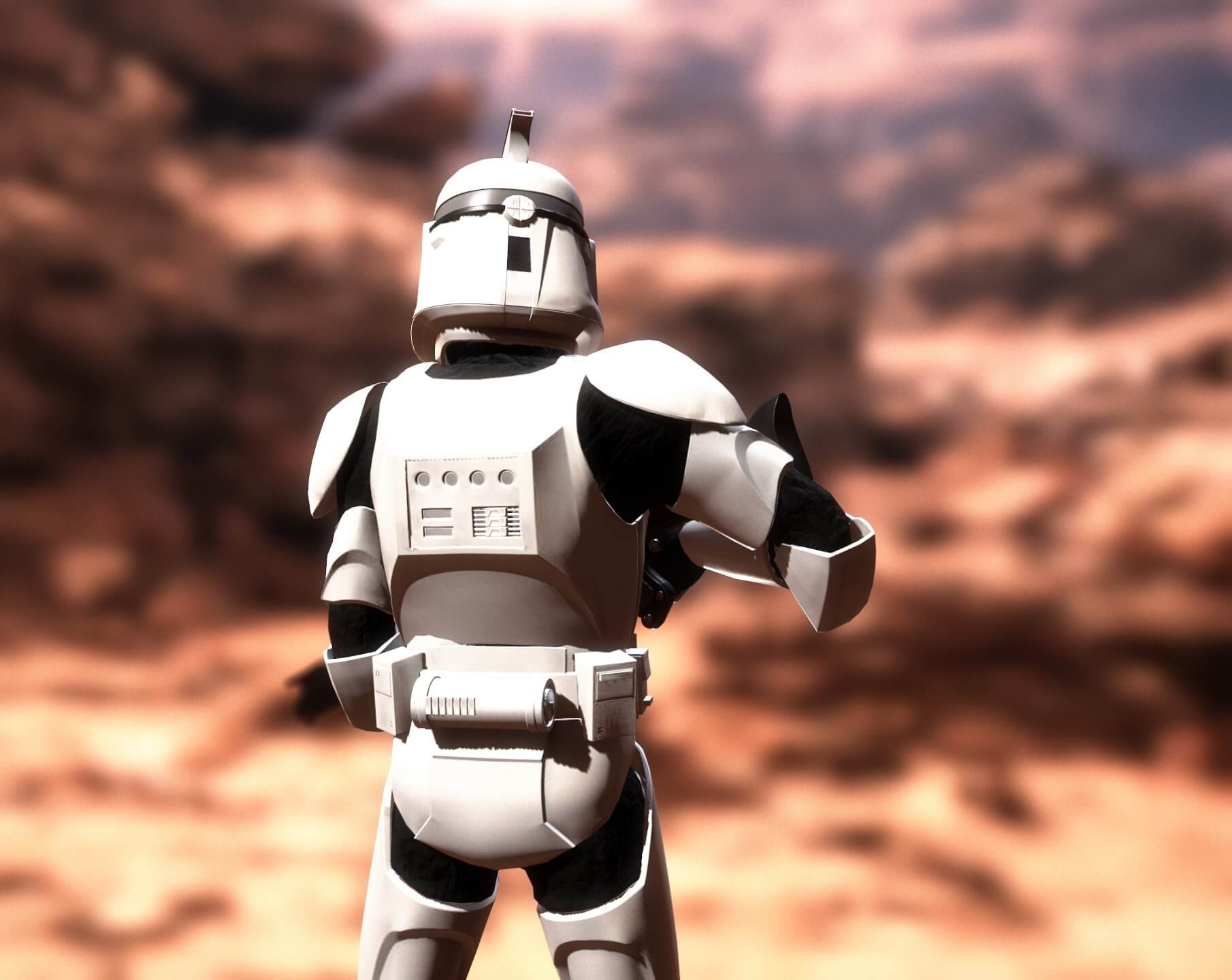 Clone Trooper - 3D Model by Thomas_125
