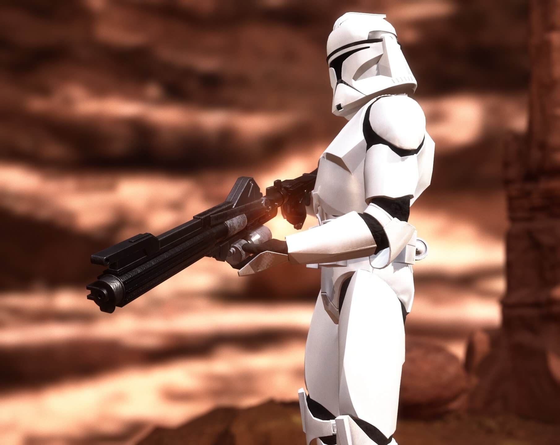 Clone Trooper - 3D Model by Thomas_125