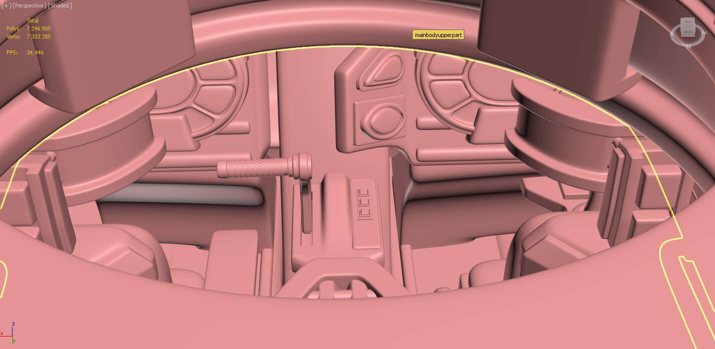 Star Wars 3D Printabe Republic Hovertank by Thomas_125