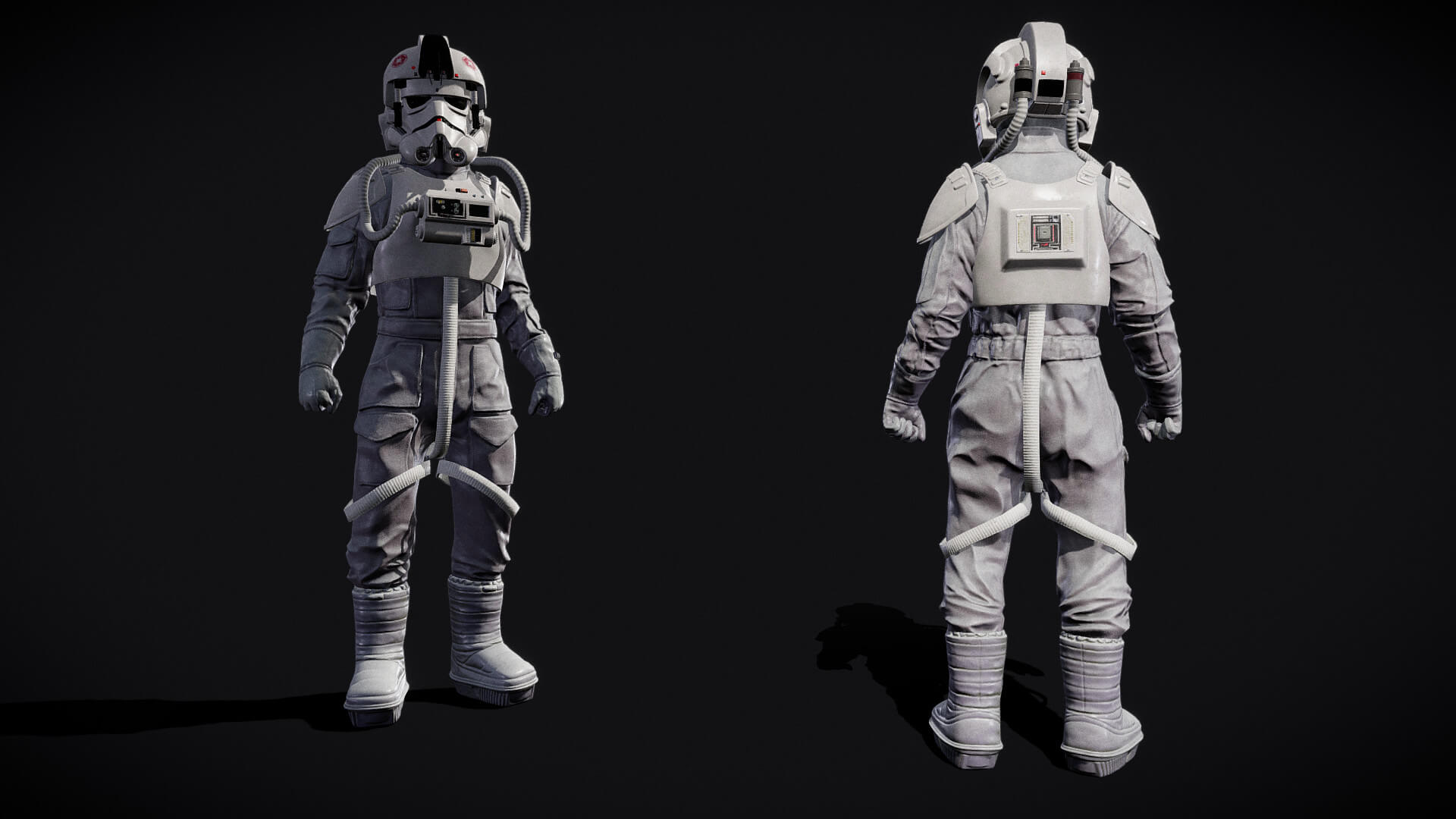 Imperial At-At Driver 3D Model by Thomas_125