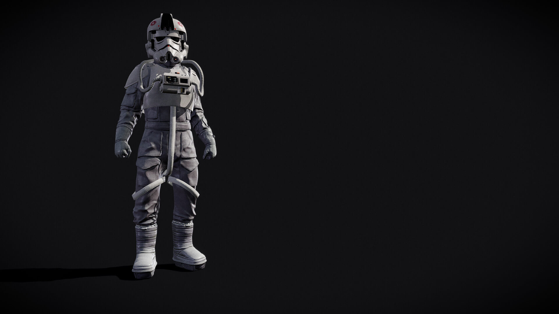 Imperial At-At Driver 3D Model by Thomas_125