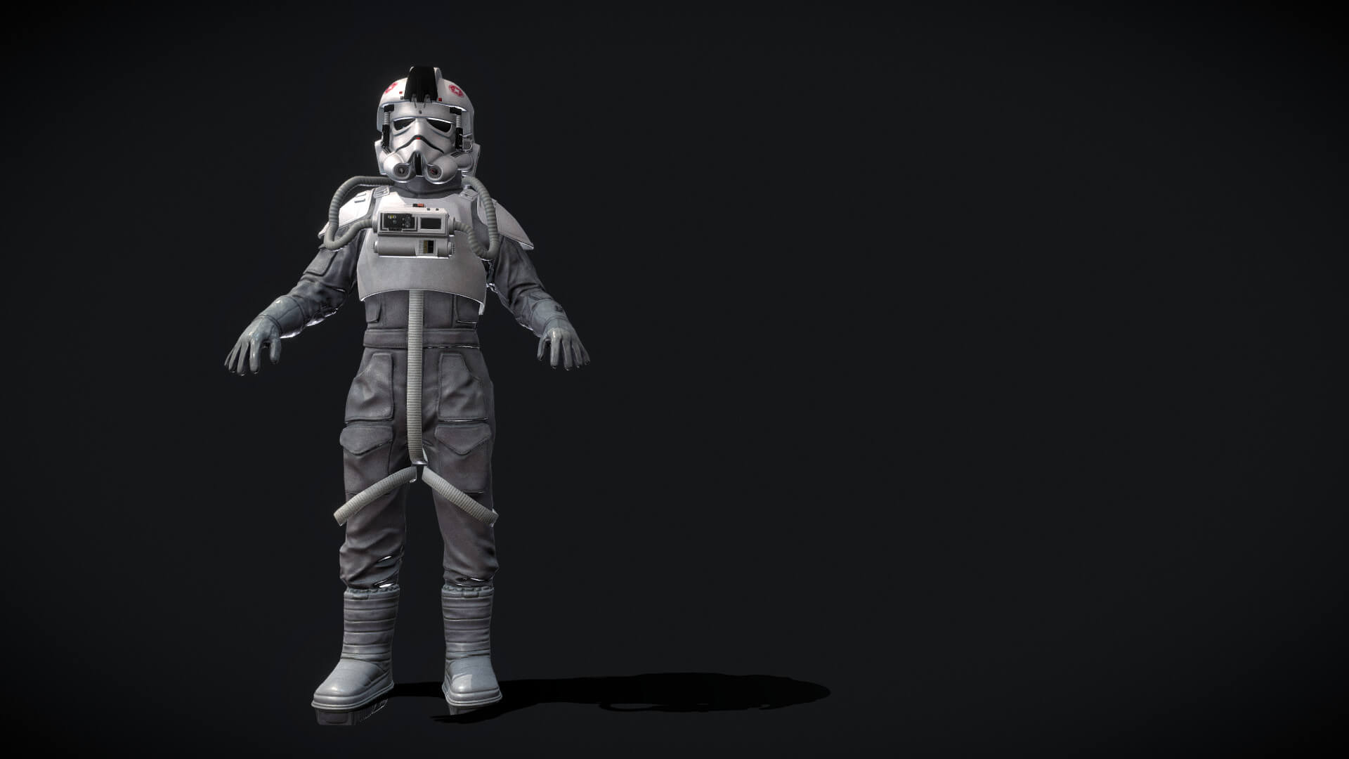 Imperial At-At Driver 3D Model by Thomas_125