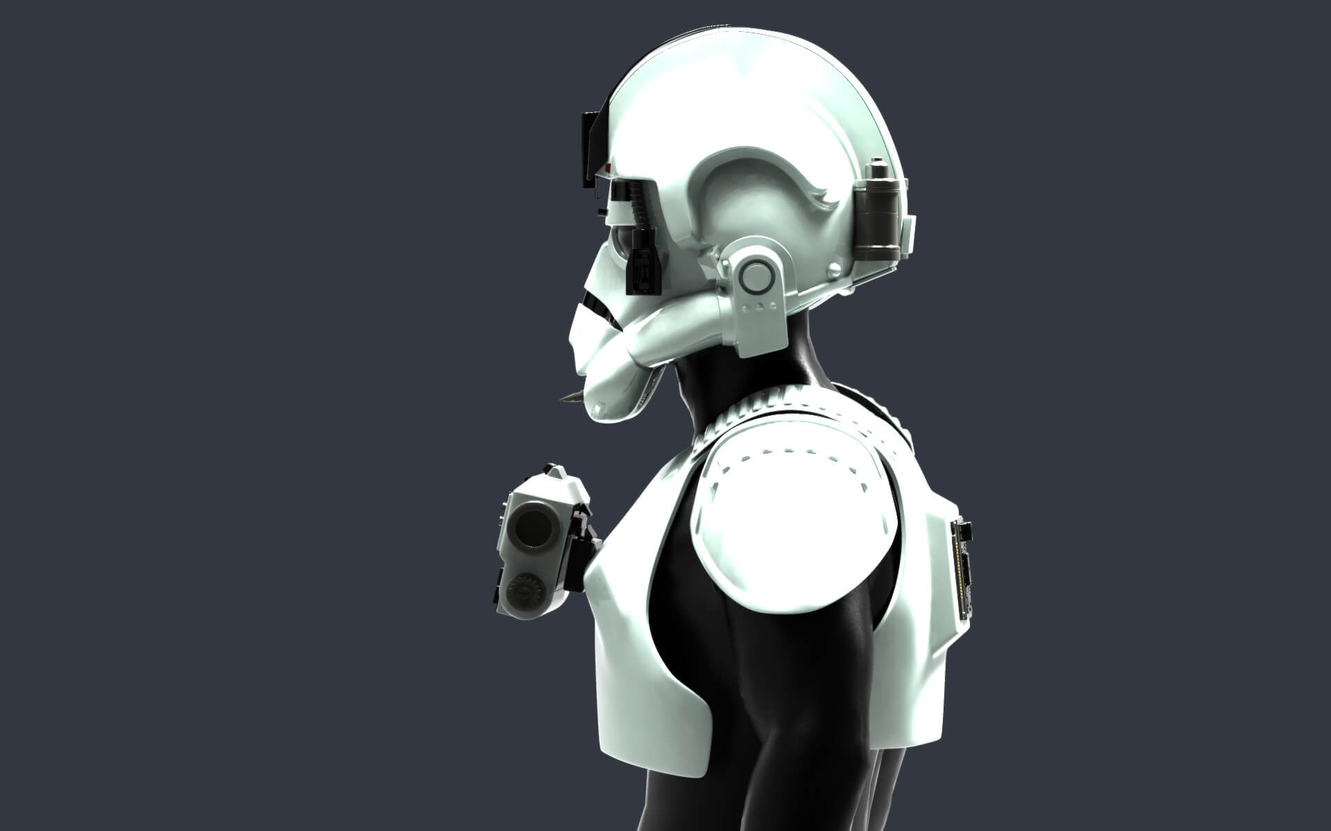 Imperial AT-AT Driver Costume 3D Model by Thomas_125