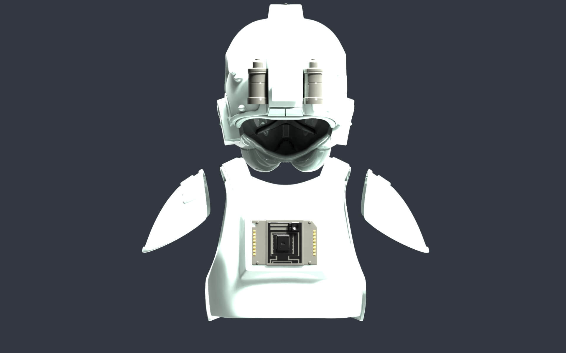 Imperial AT-AT Driver Costume 3D Model by Thomas_125