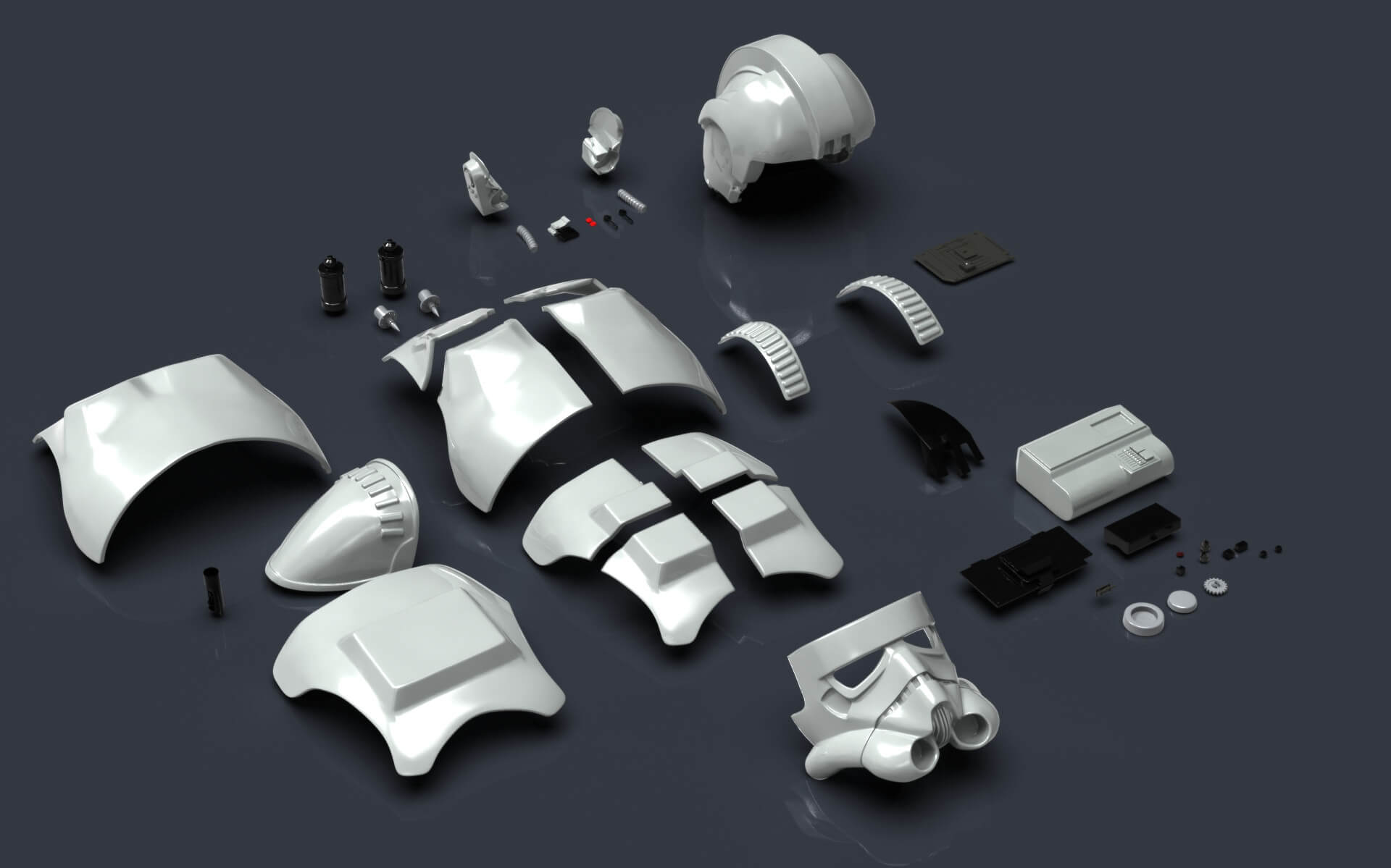 Imperial AT-AT Driver Costume 3D Model by Thomas_125