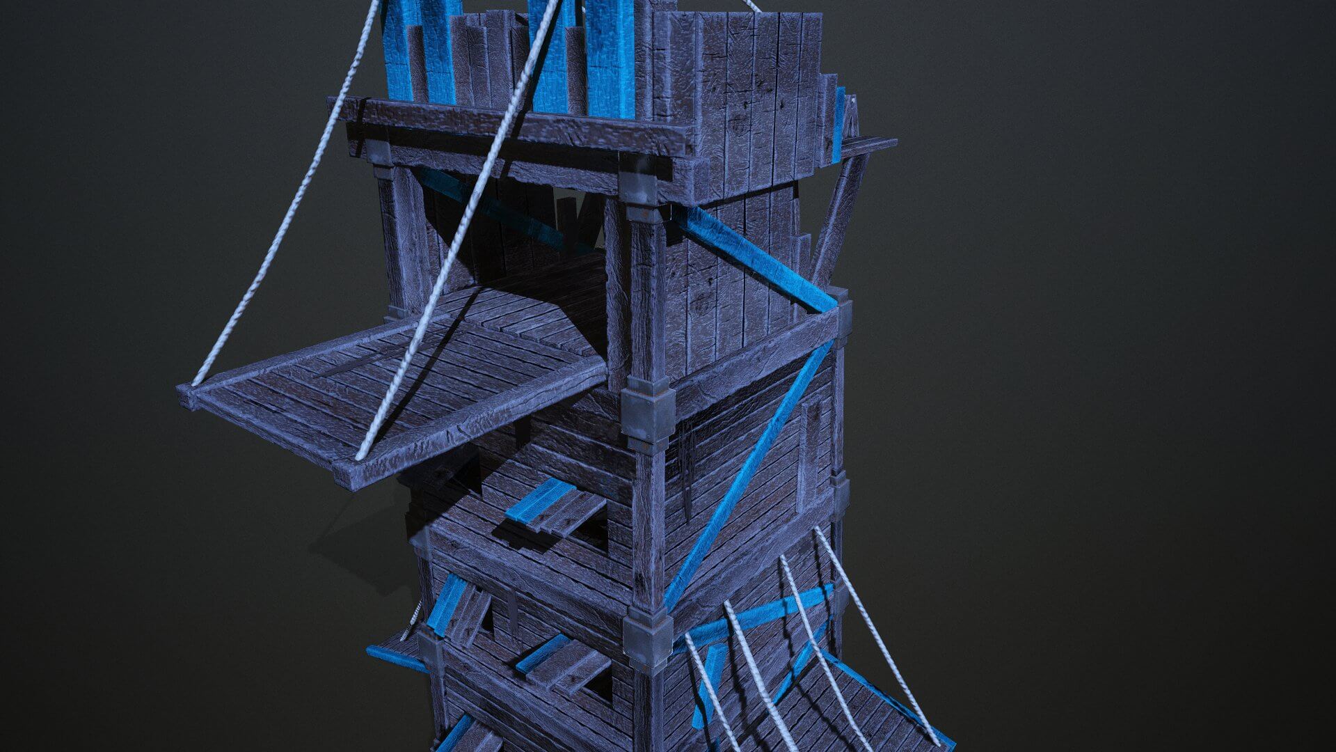 Siege Tower Battering-Ram 3D Model by Thomas_125