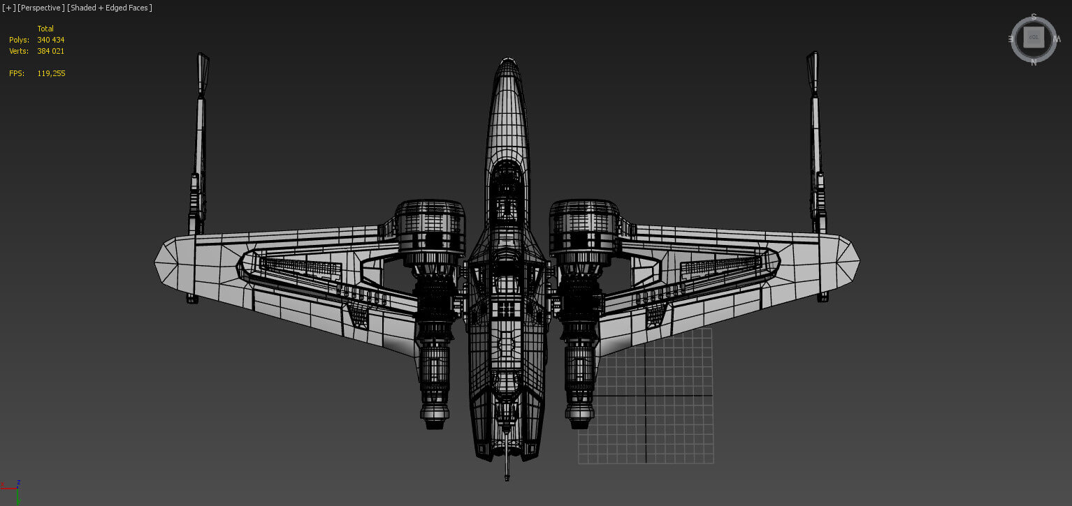 Star Wars ARC-170 Starfighter Ready for Movie Projects 3D Model by ...
