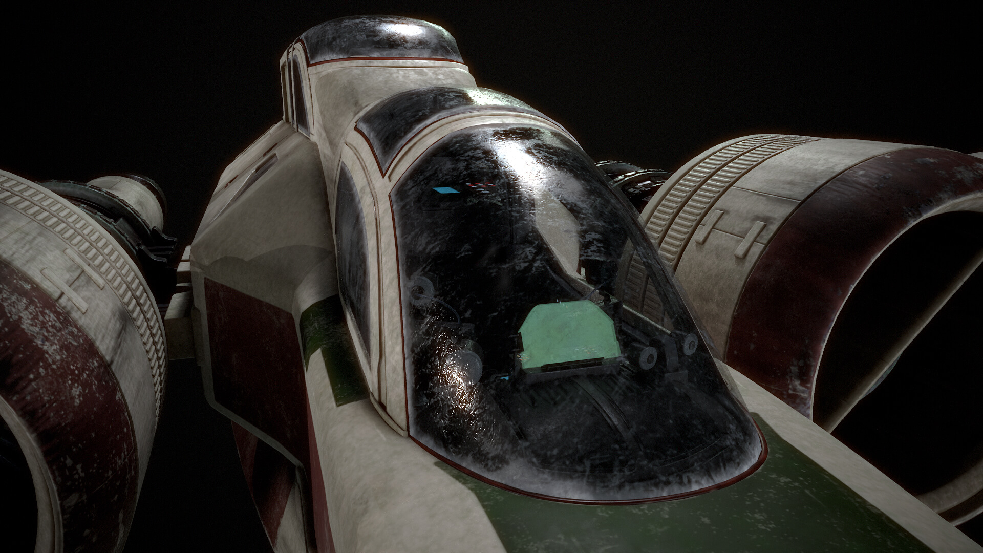 Star Wars ARC-170 Starfighter Rigged Lowmed Poly Mesh 3D Model by ...