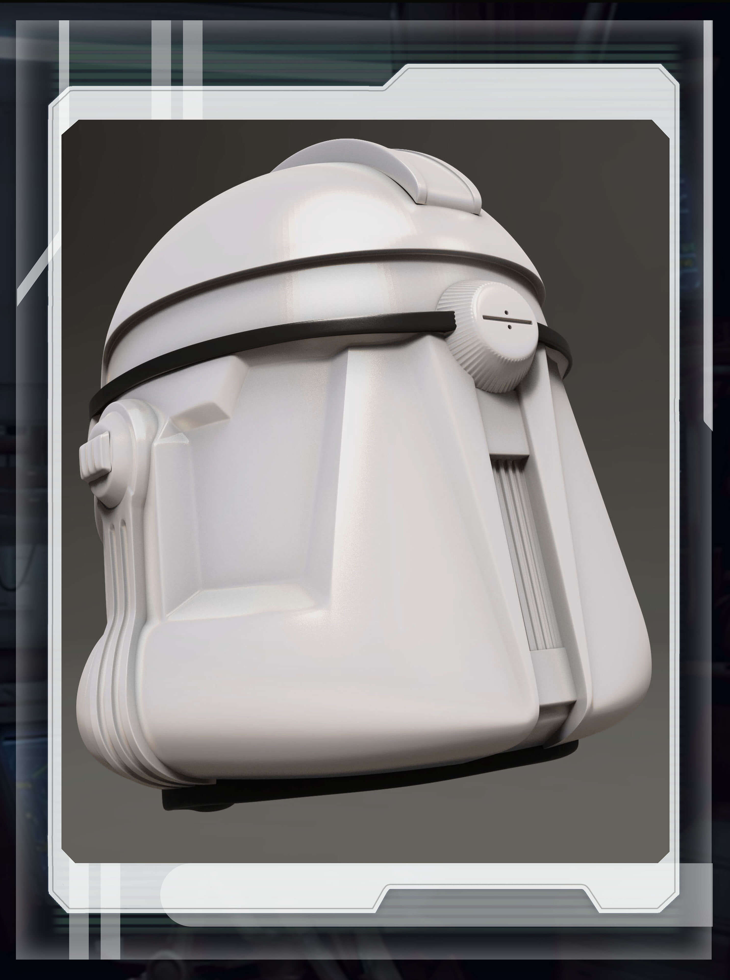 Star Wars Barc Trooper 3D Printable Helmet by Thomas_125