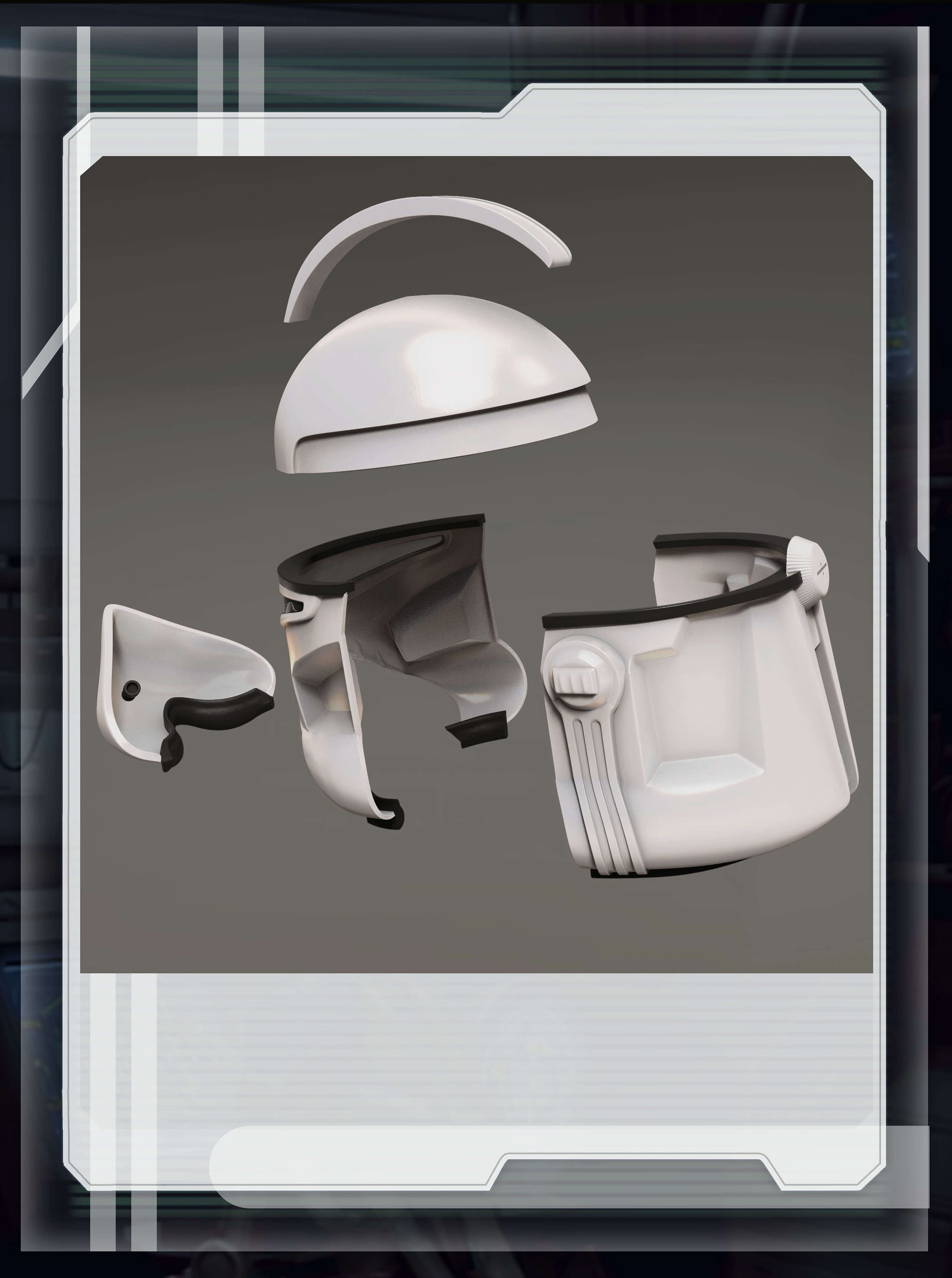 Star Wars Barc Trooper 3D Printable Helmet by Thomas_125