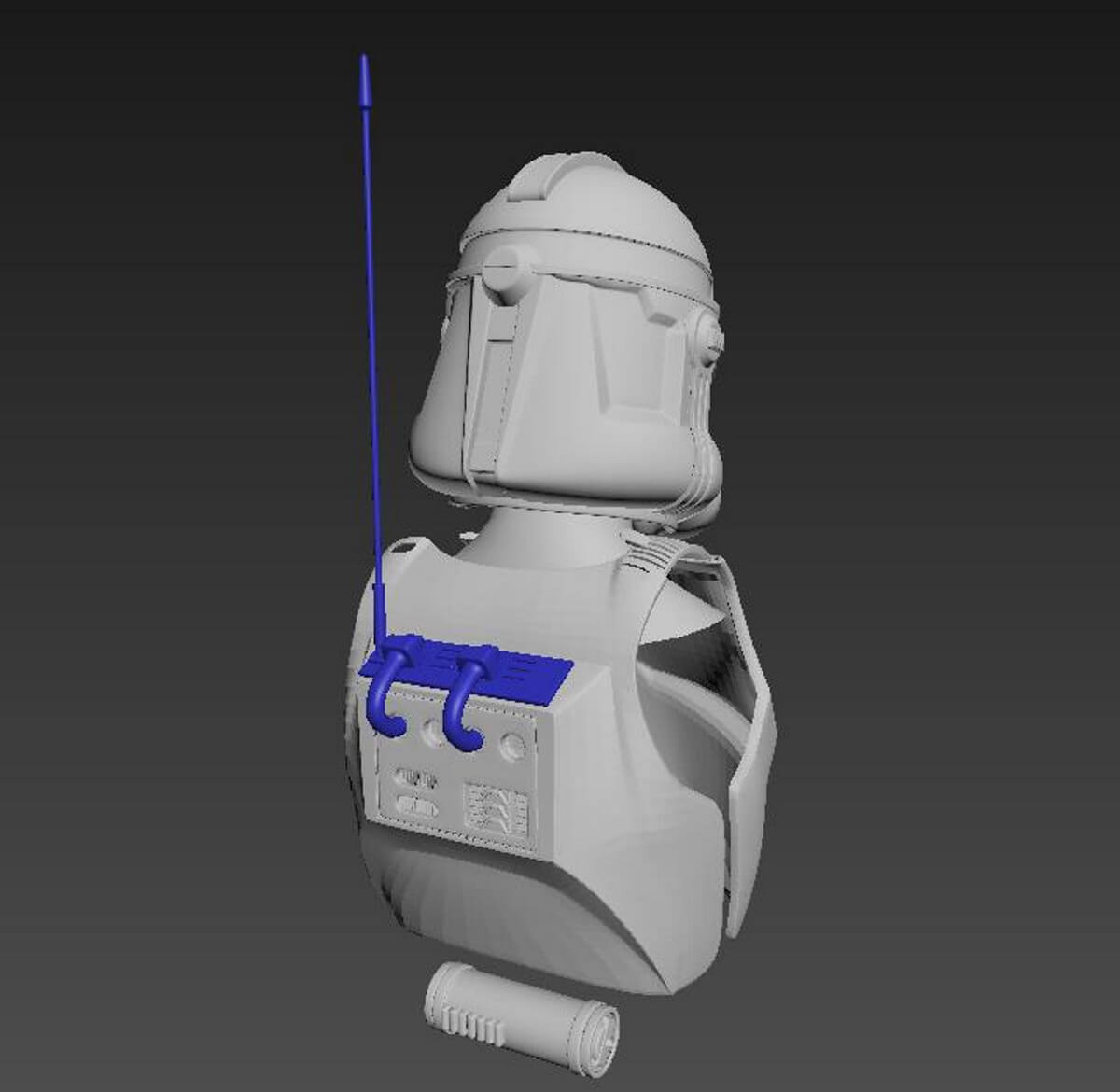 Star Wars Clone Trooper Backpack Assets - 3D Model by Thomas_125