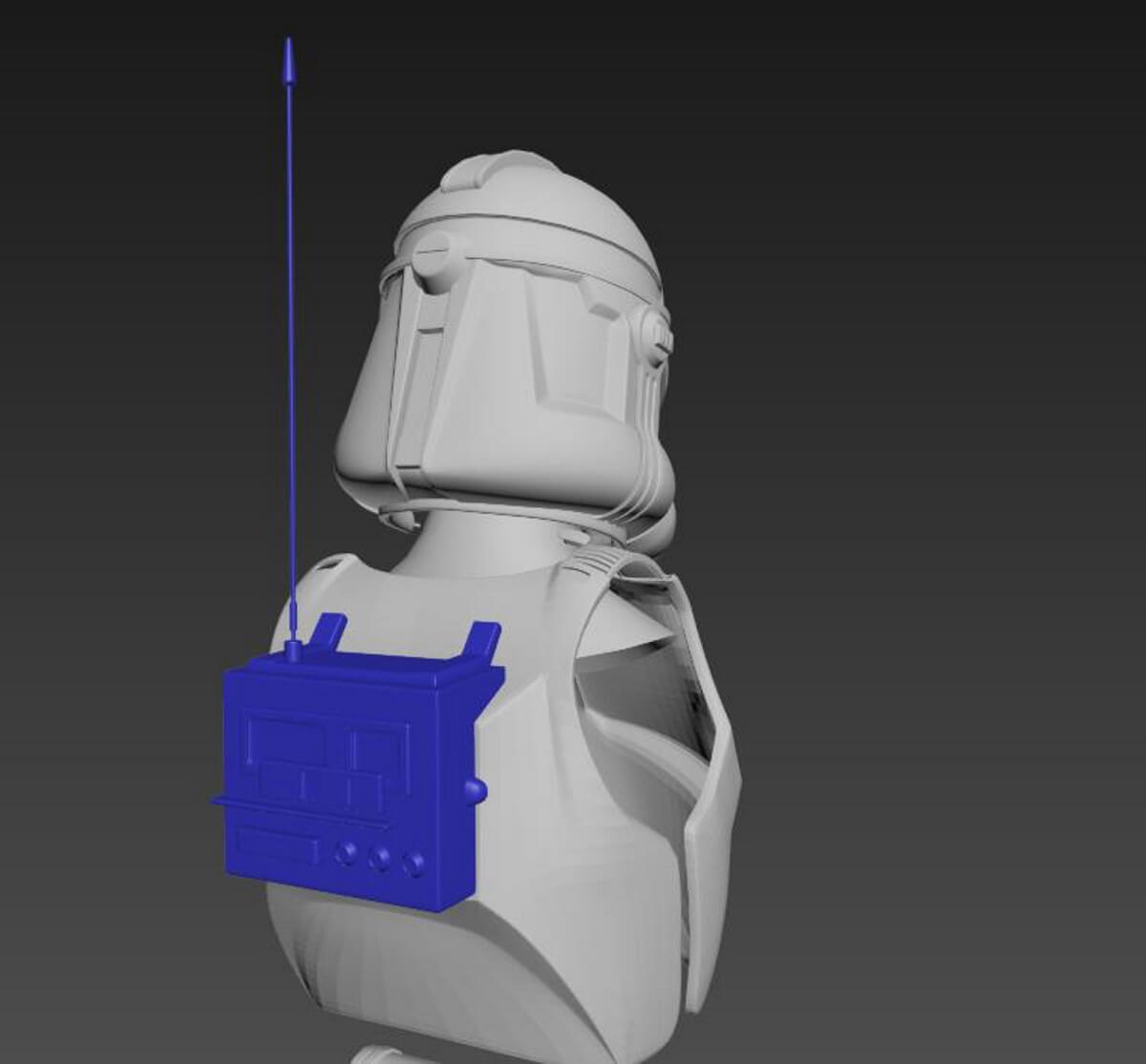 Star Wars Clone Trooper Backpack Assets - 3D Model by Thomas_125