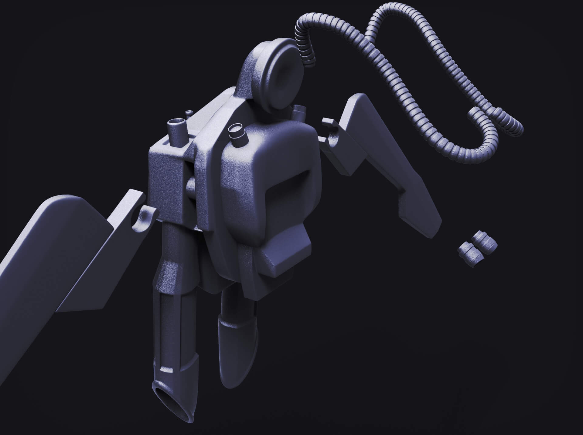 Star Wars Clone Trooper Jetpacks - 3D Model by Thomas_125