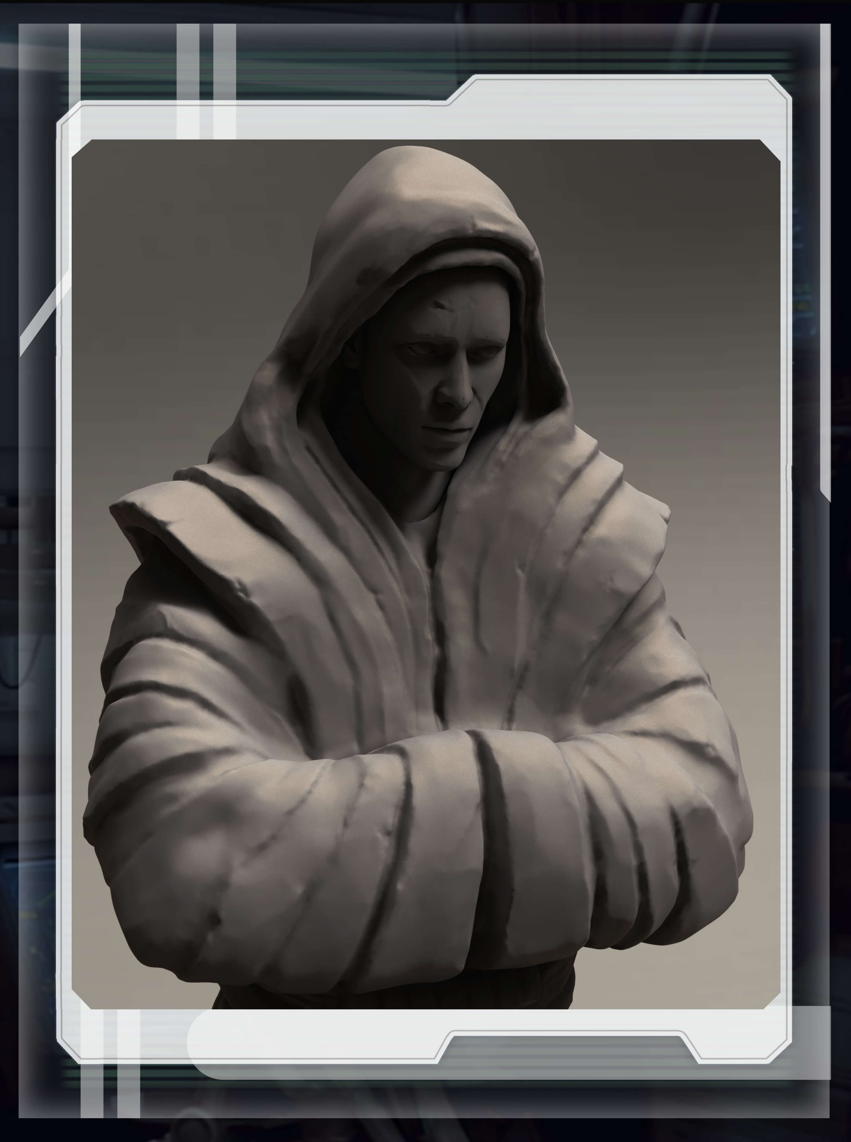 Star Wars Jedi Temple Statue - 3D Model by Thomas_125