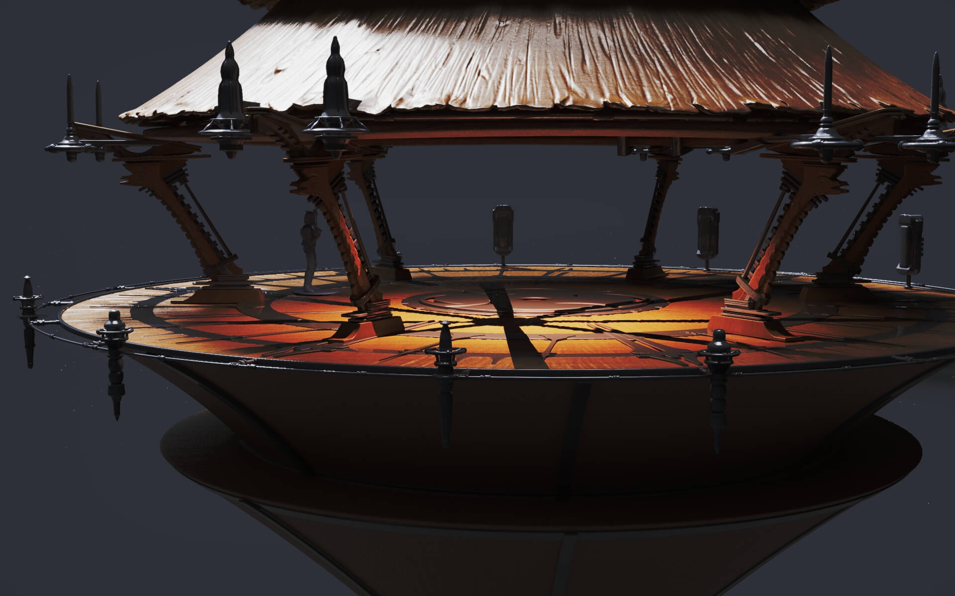 Star Wars Kashyyyk Tree House - 3D Print Model by Thomas_125