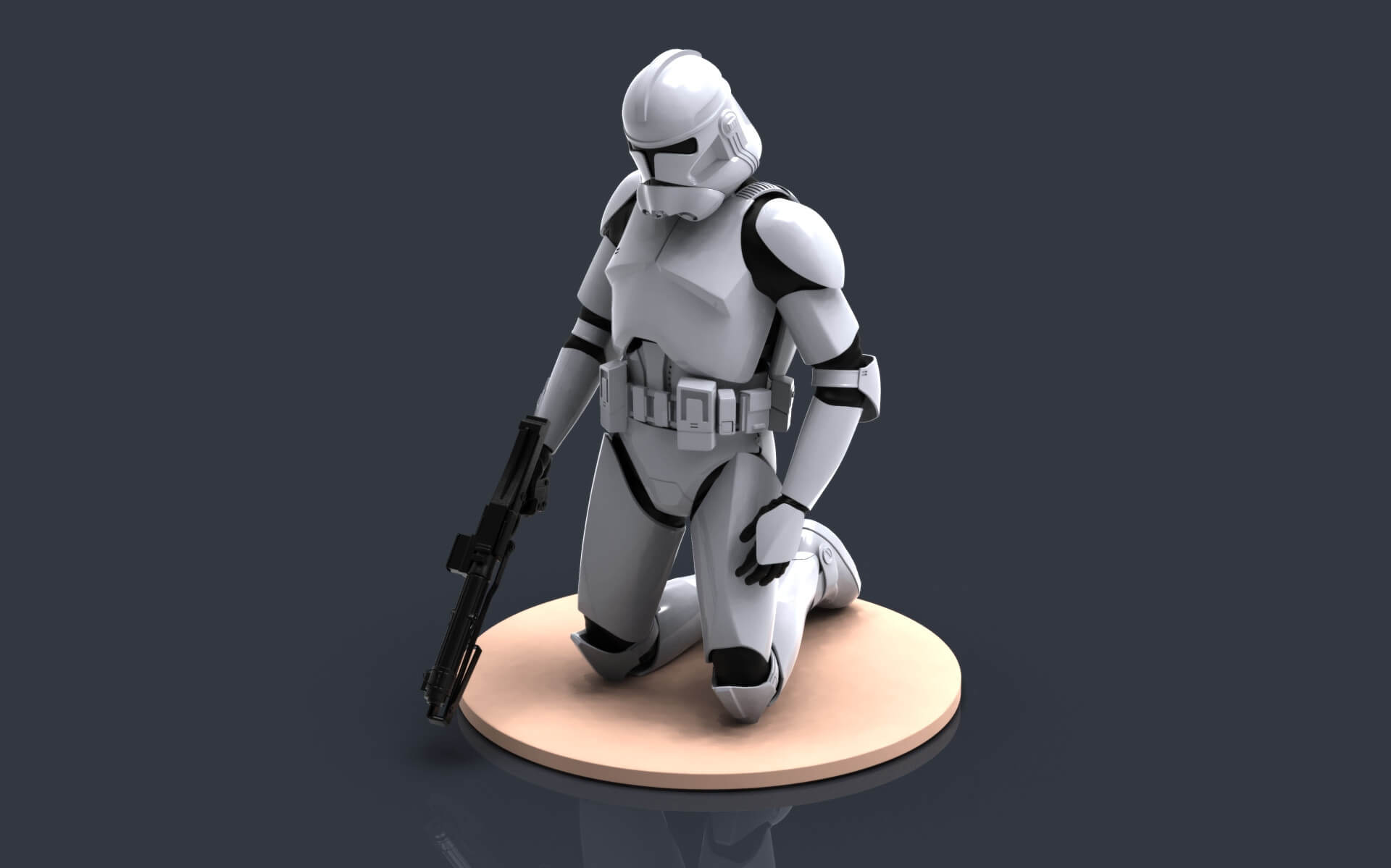 Star Wars 3D Printable Clone Legion Pack 1 by Thomas_125