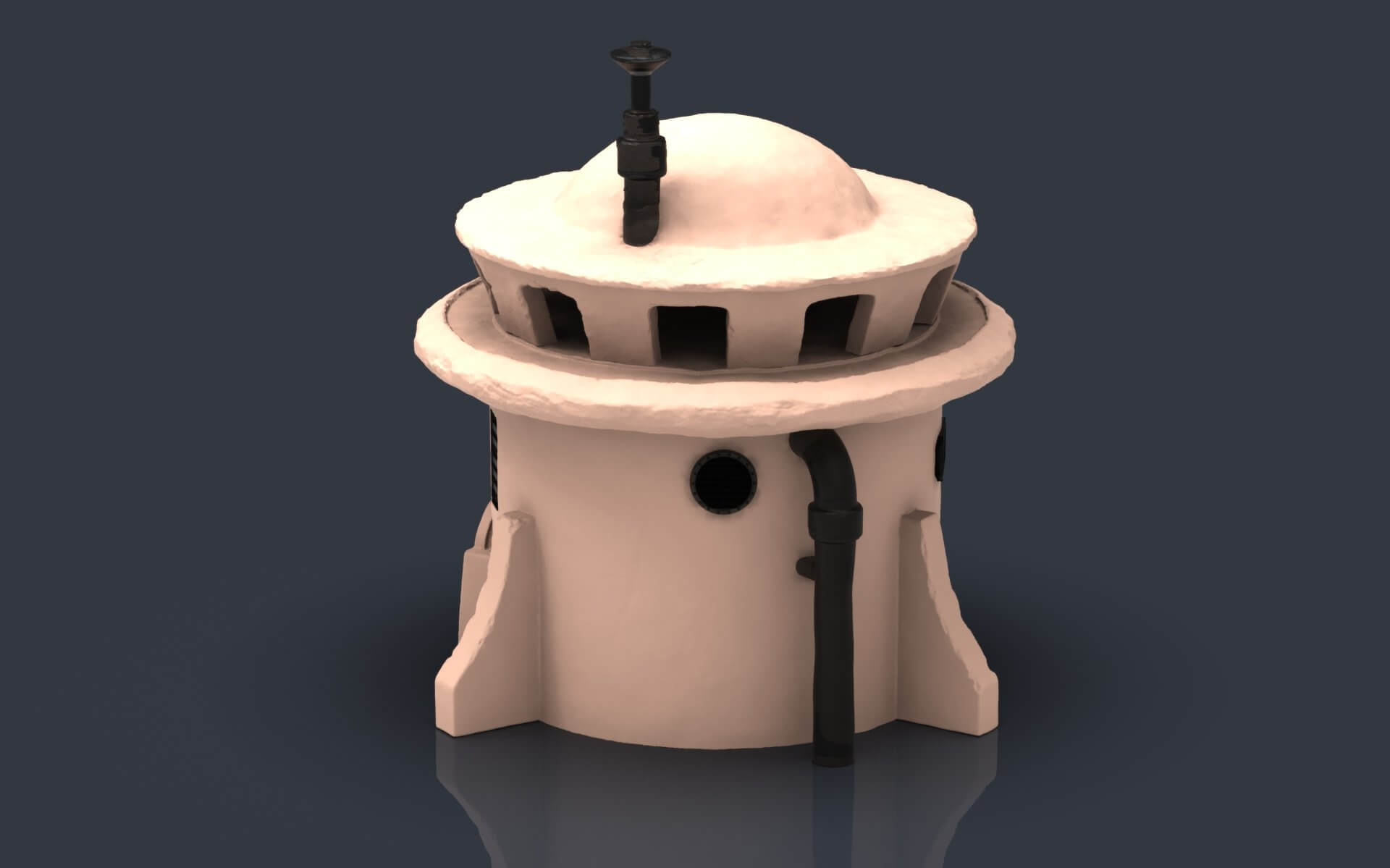 Star Wars Tatooine Buildings Legion - 3D Model by Thomas_125