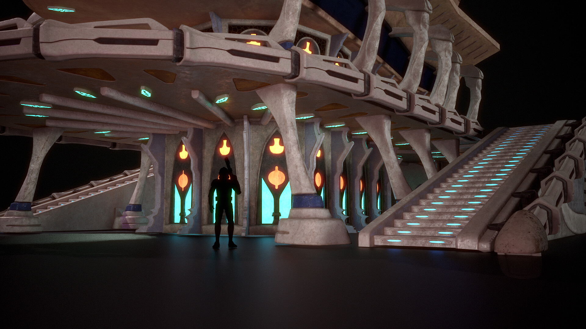 Star Wars Utapau City Pack Vol.1 - 3D Model by Thomas_125