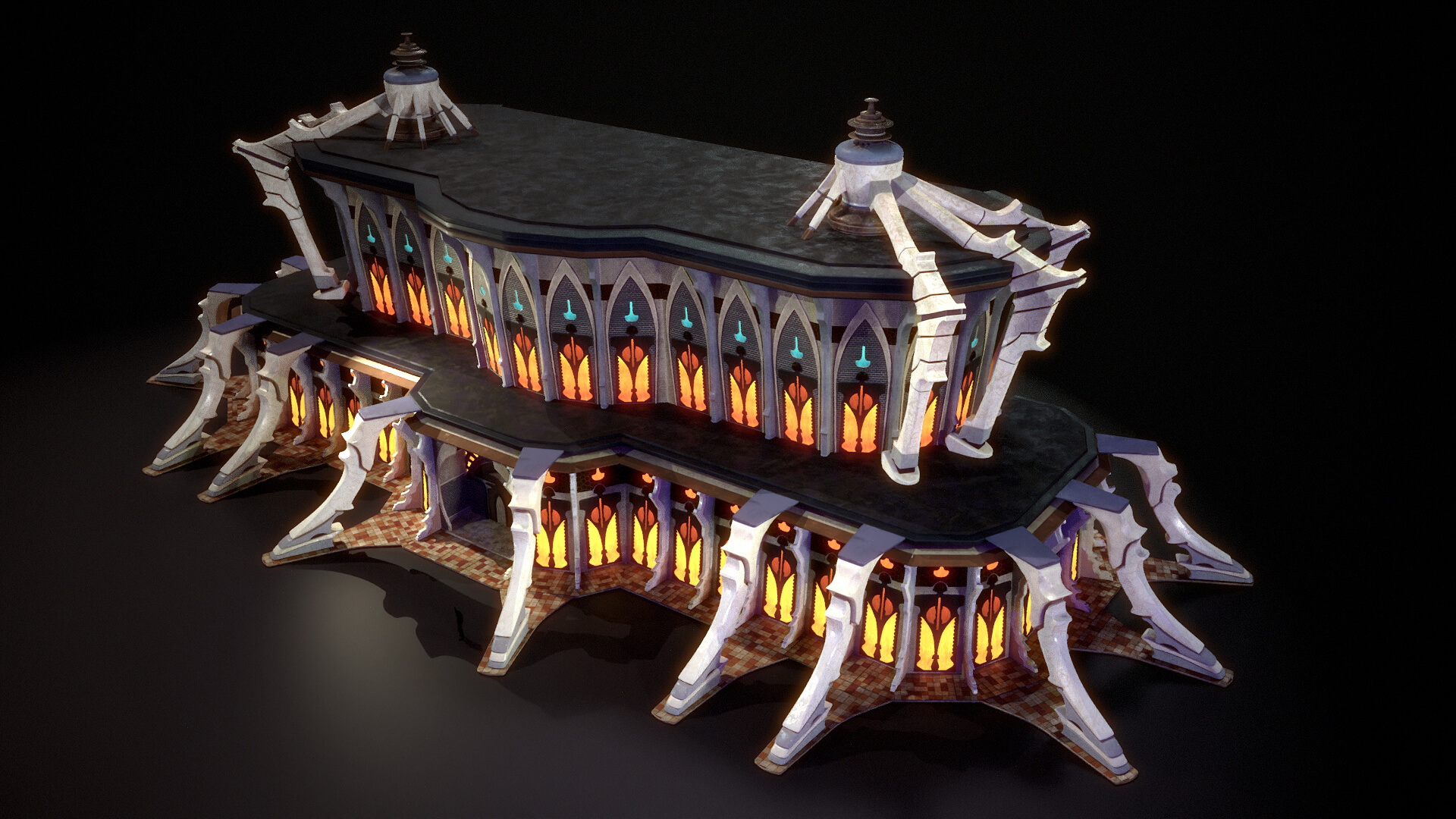 Star Wars Utapau City Pack Vol.1 - 3D Model by Thomas_125