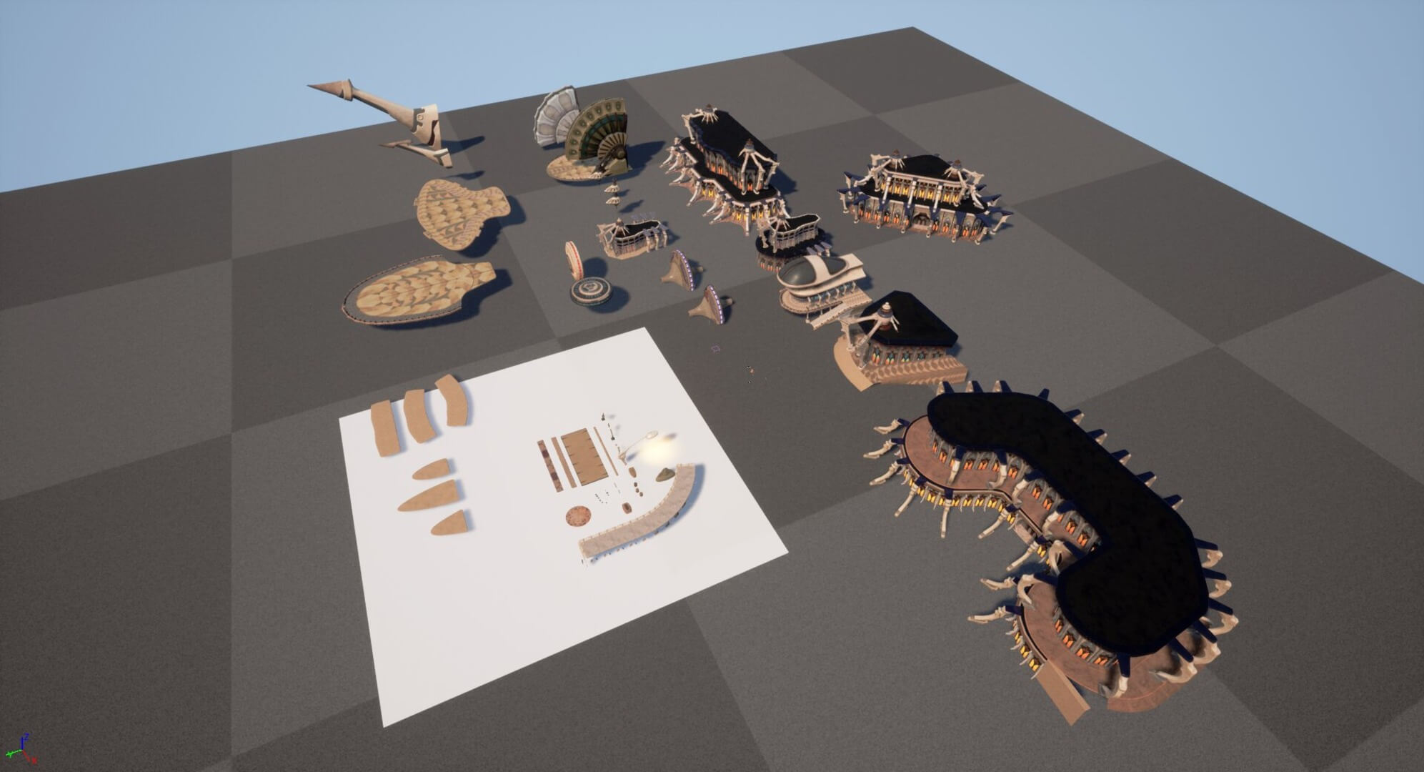 Star Wars Utapau City Pack Vol.1 - 3D Model by Thomas_125