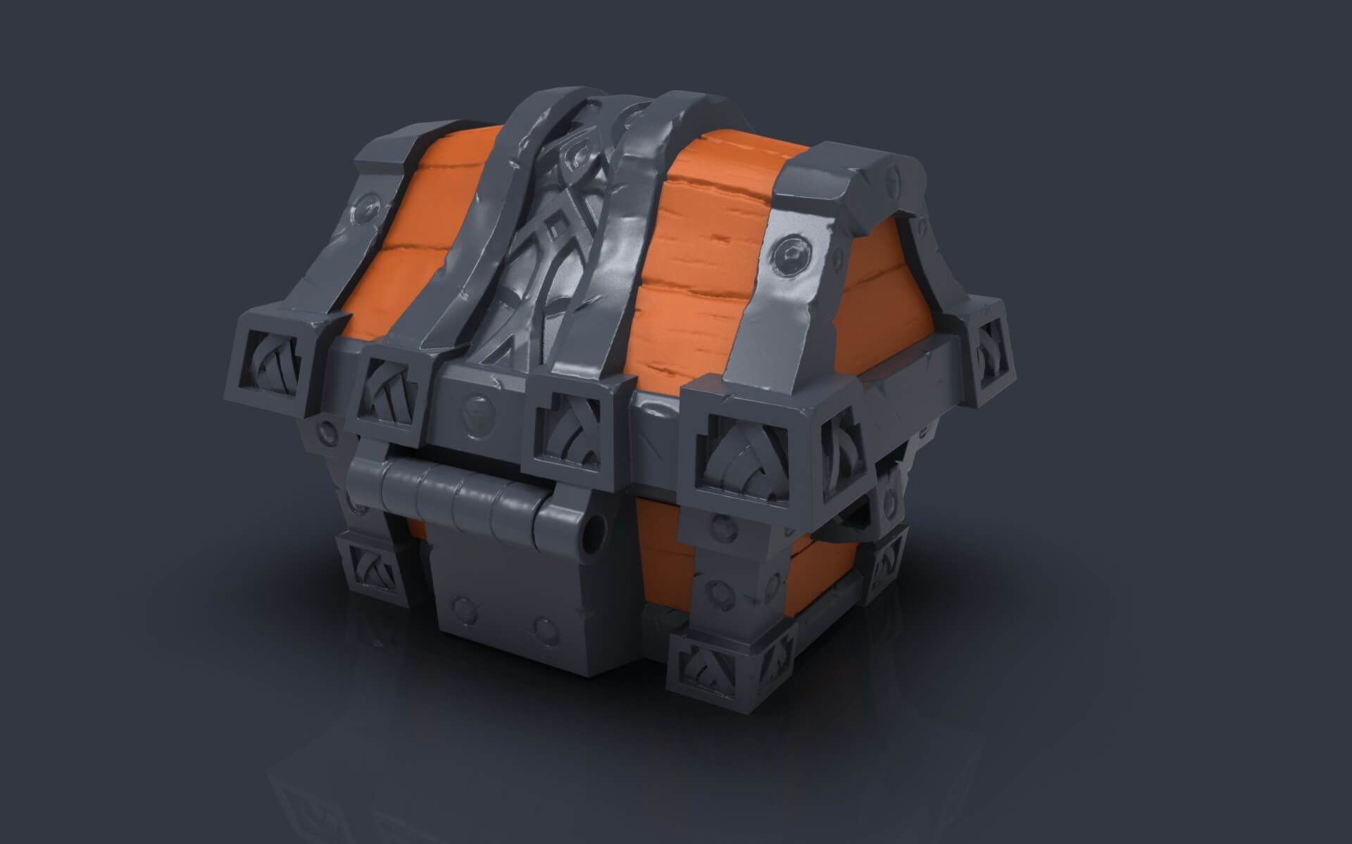 Treasure Chest - 3D Model by Thomas_125