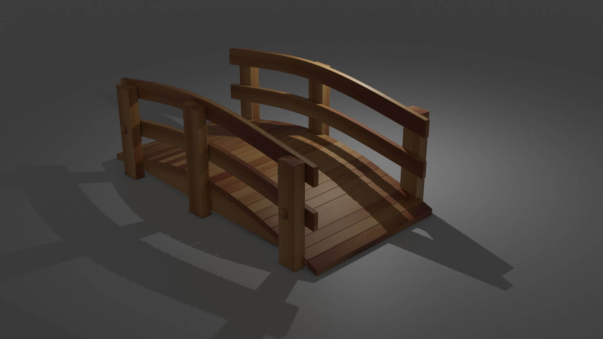 Bridge Cartoon - 3D Model by Thomas tom