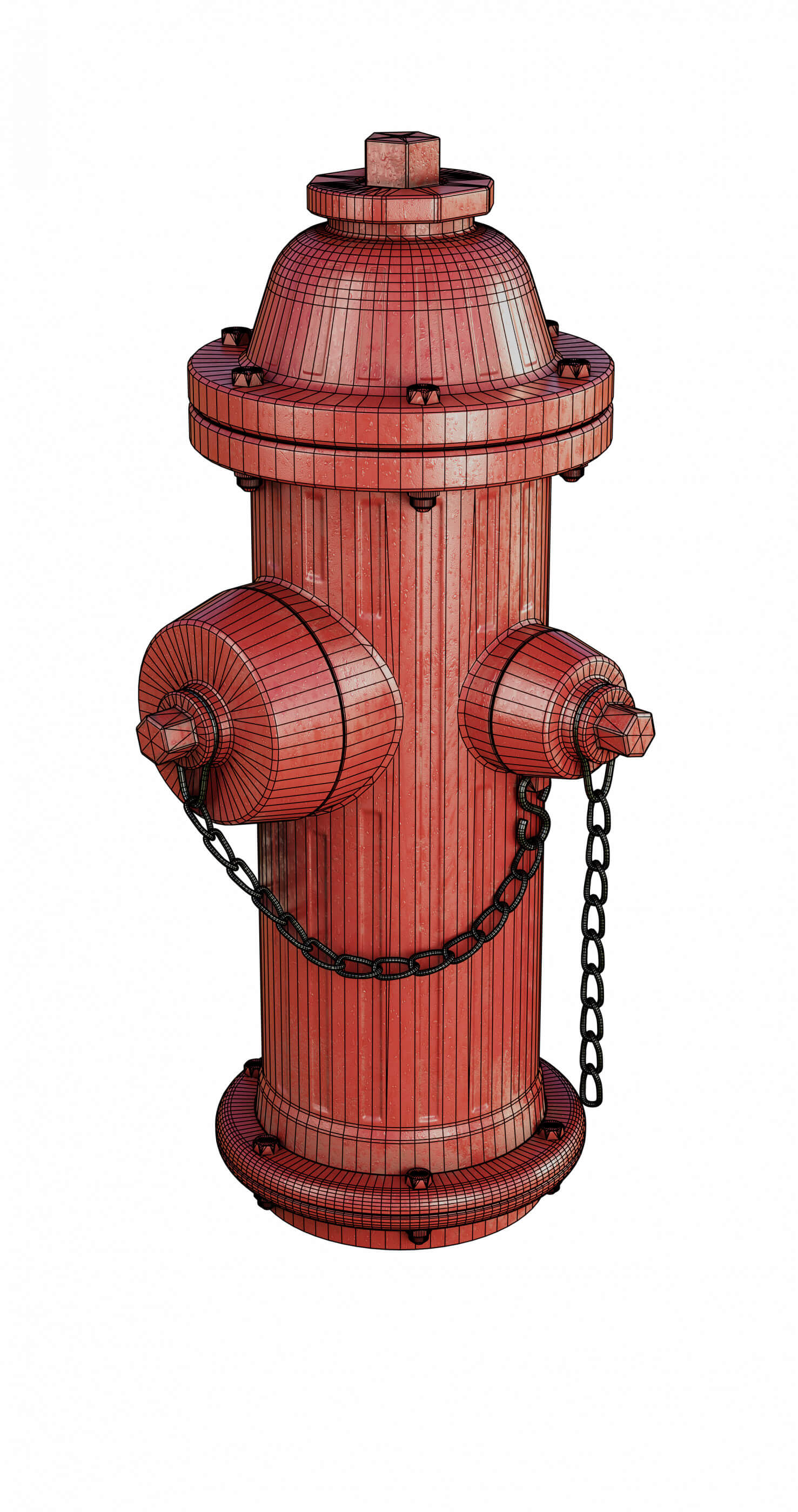 Fire Hydrant - 3D Model by threVerht