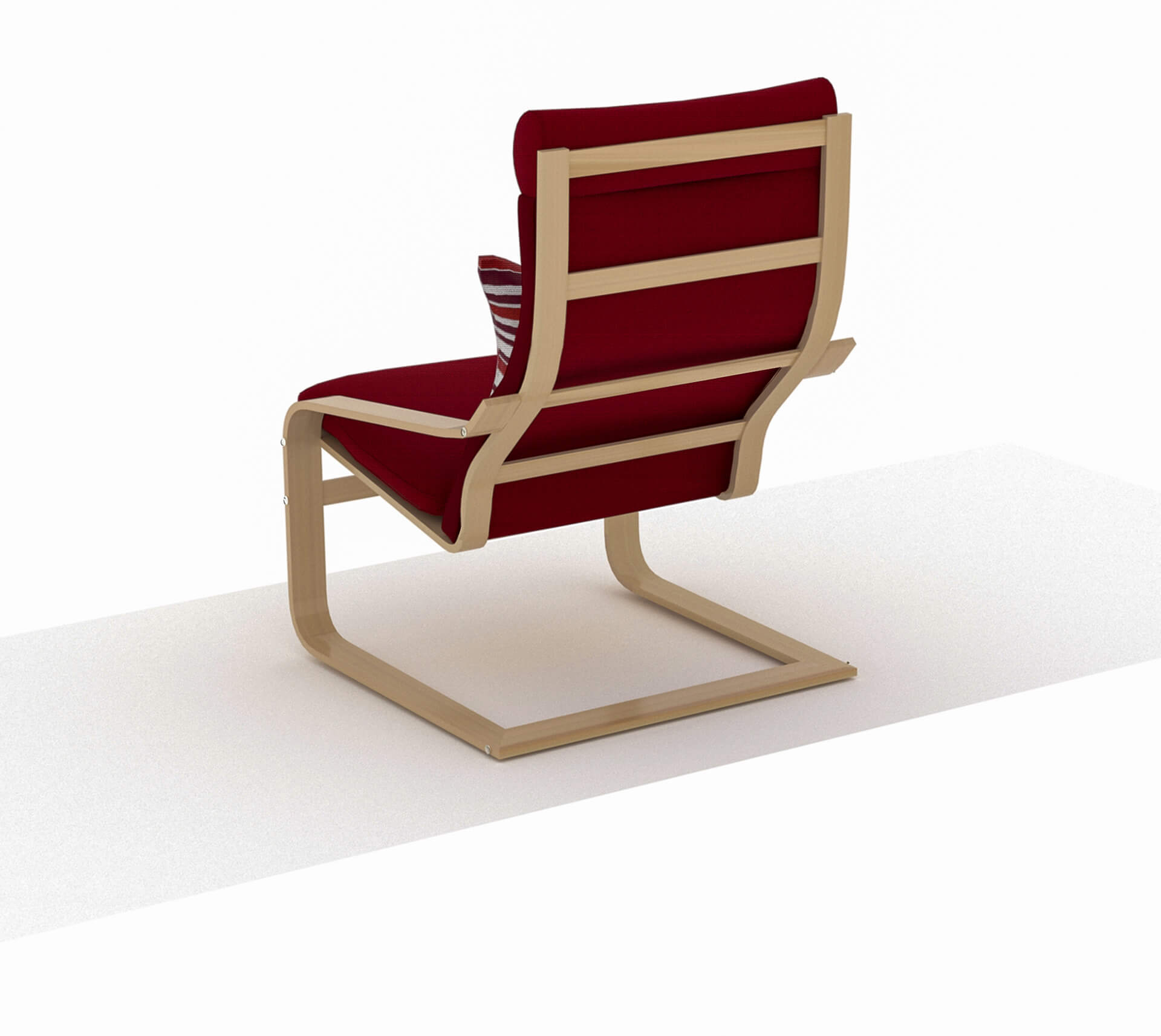 IKEA Pello Armchair - 3D Model by Tiana_Pokrov