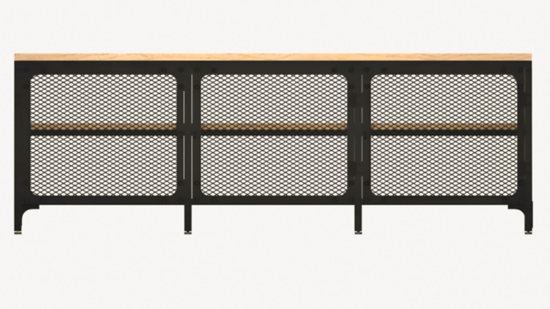 TV Stand Fjallbo - 3D Model by Tiana_Pokrov