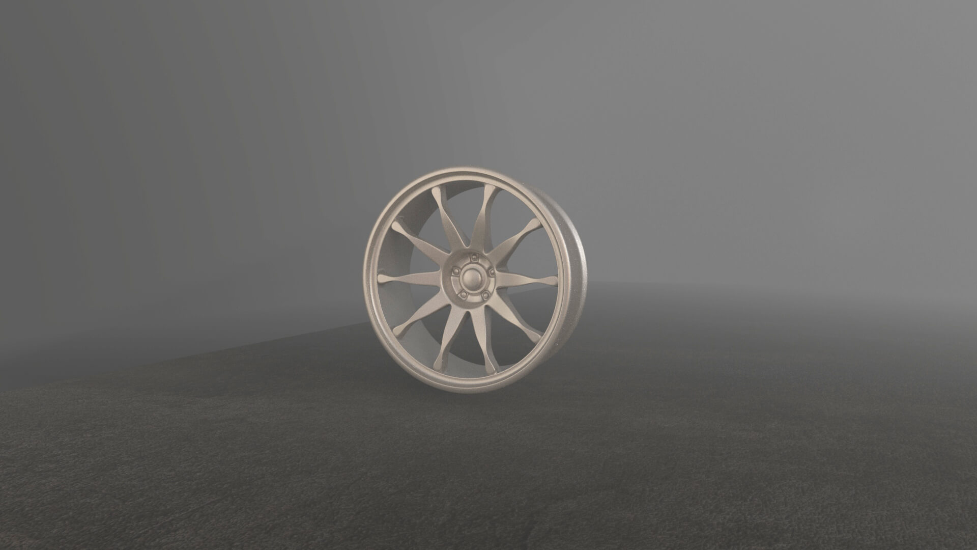 Wheel for Car - 3D Model by Tiana_Pokrov