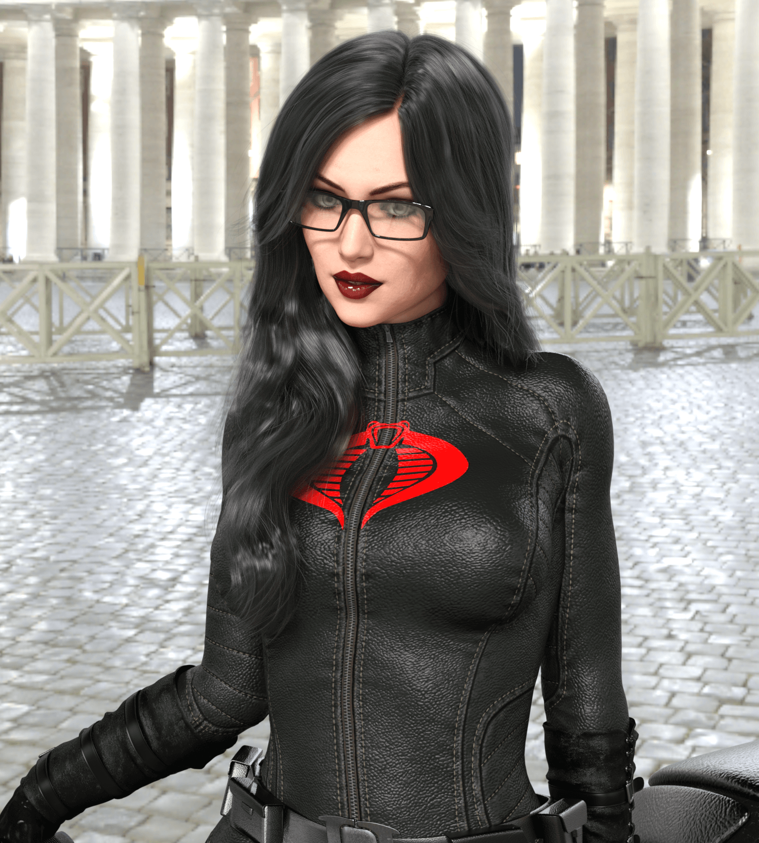 The Baroness - 01A 3D Render, Digital Art by tien_jian_fei