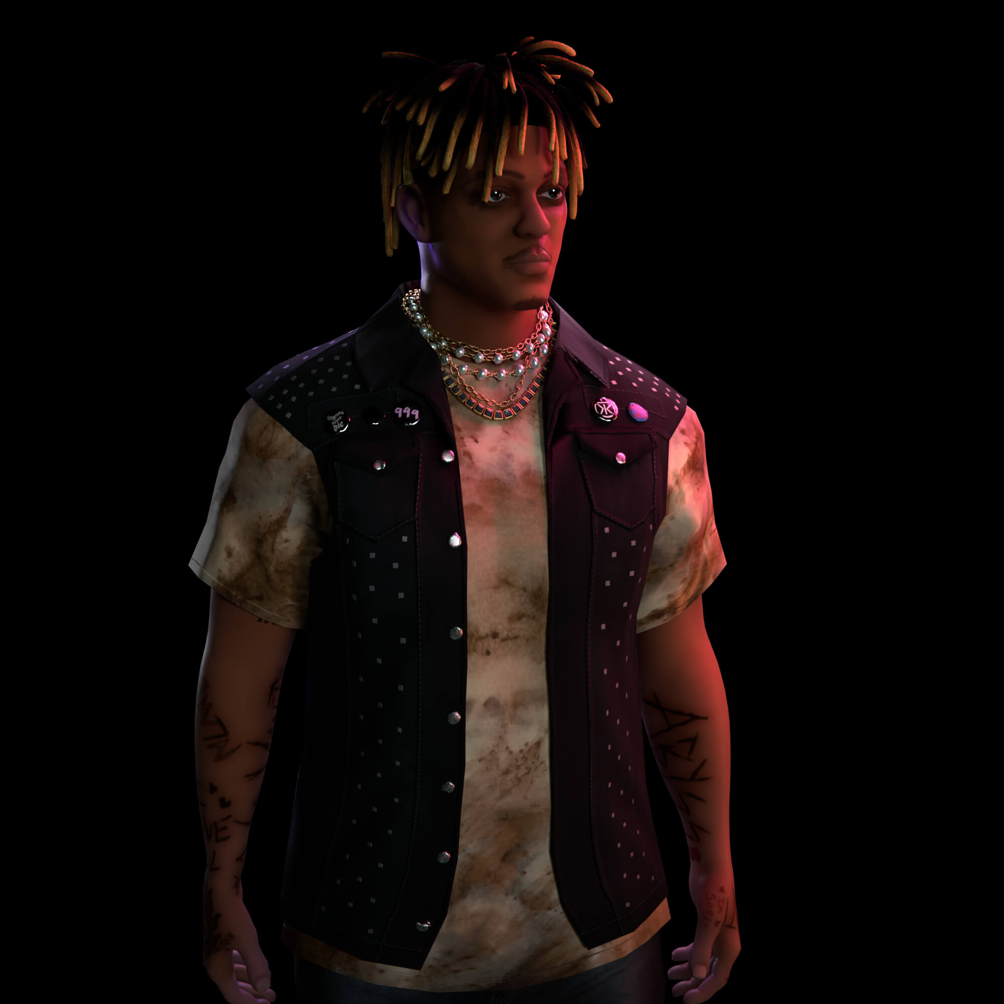 Juice Wrld - Character Model by tikosgames