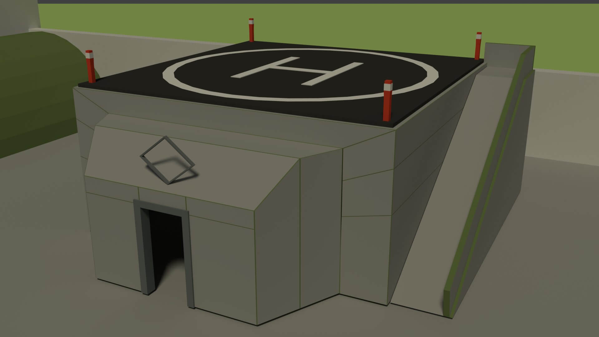 Military Base - 3D Model by tikosgames