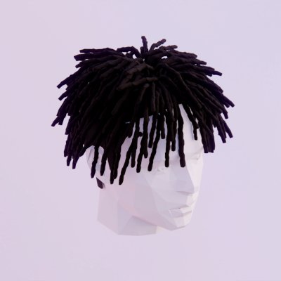 3D Models | Hair | Male Hair | RenderHub
