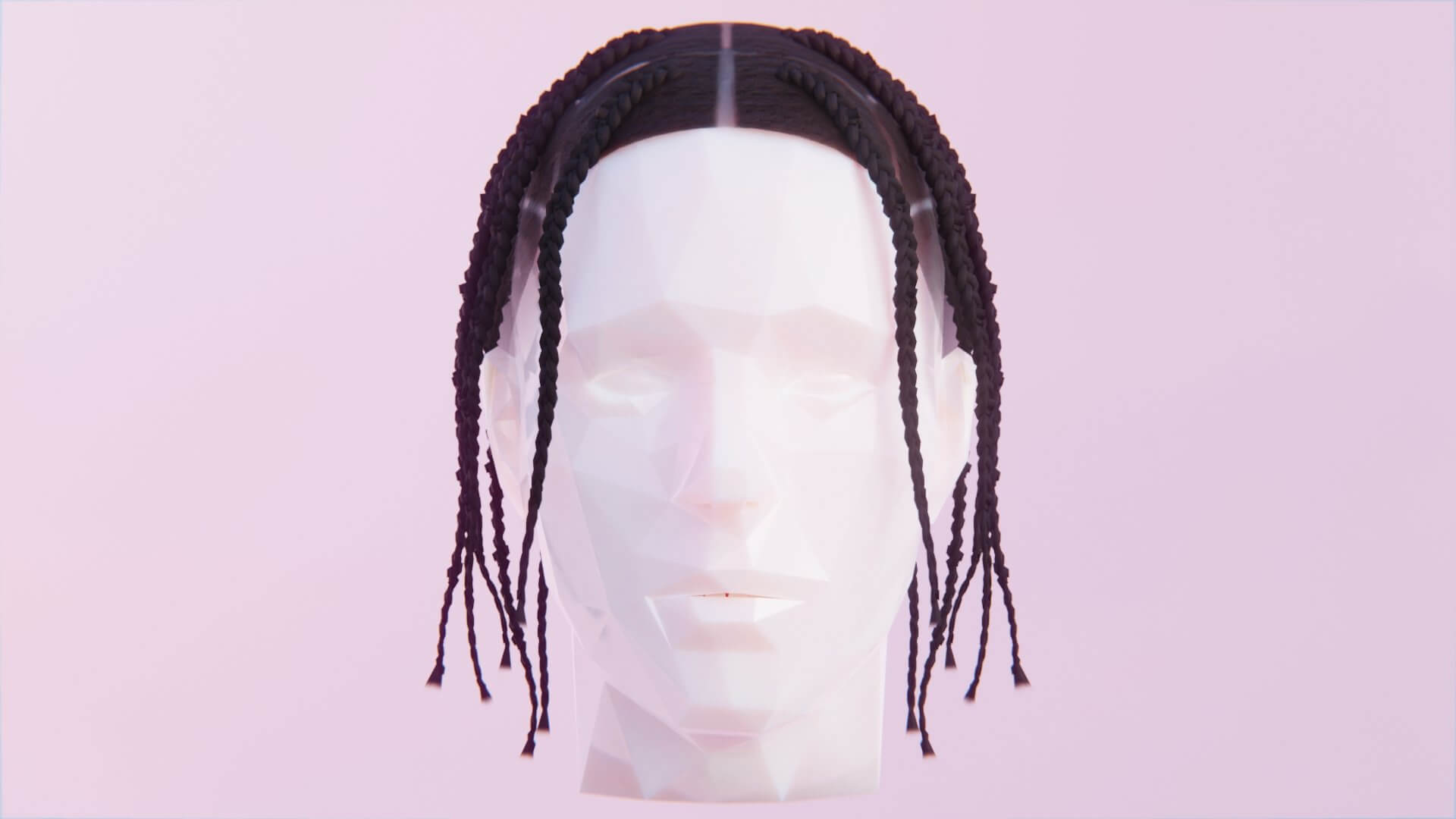 Travis Scott Braids - 3D Model by tikosgames