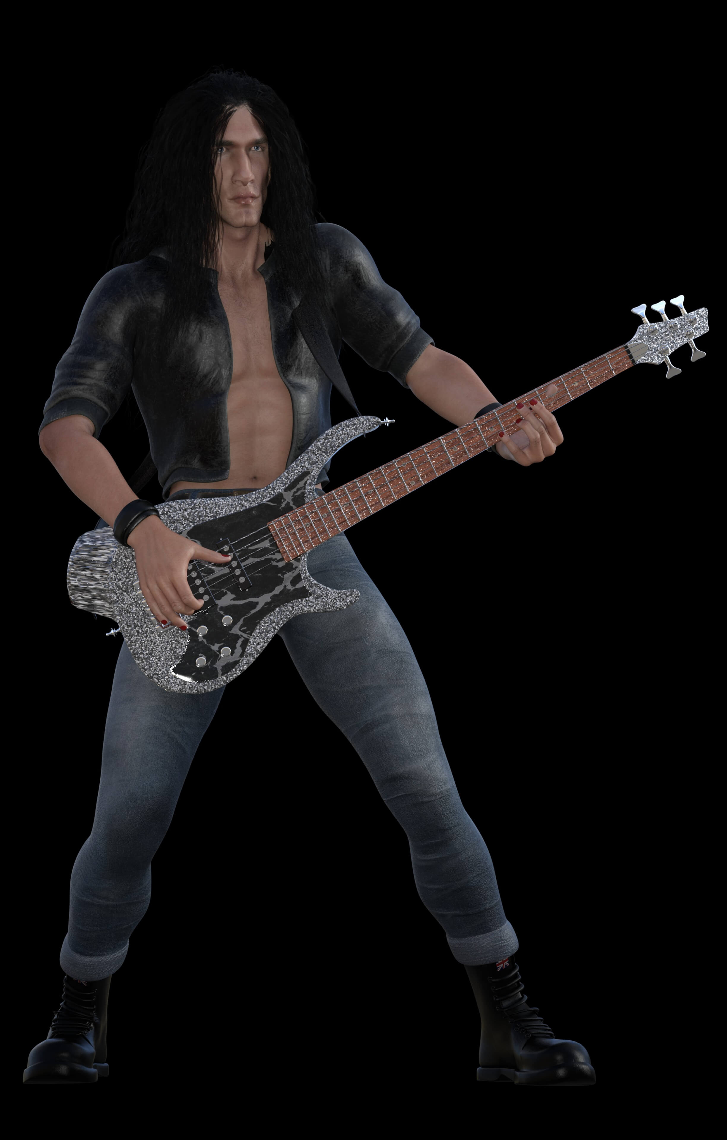 Rock Stars 3D Render, Digital Art by Timbermen777