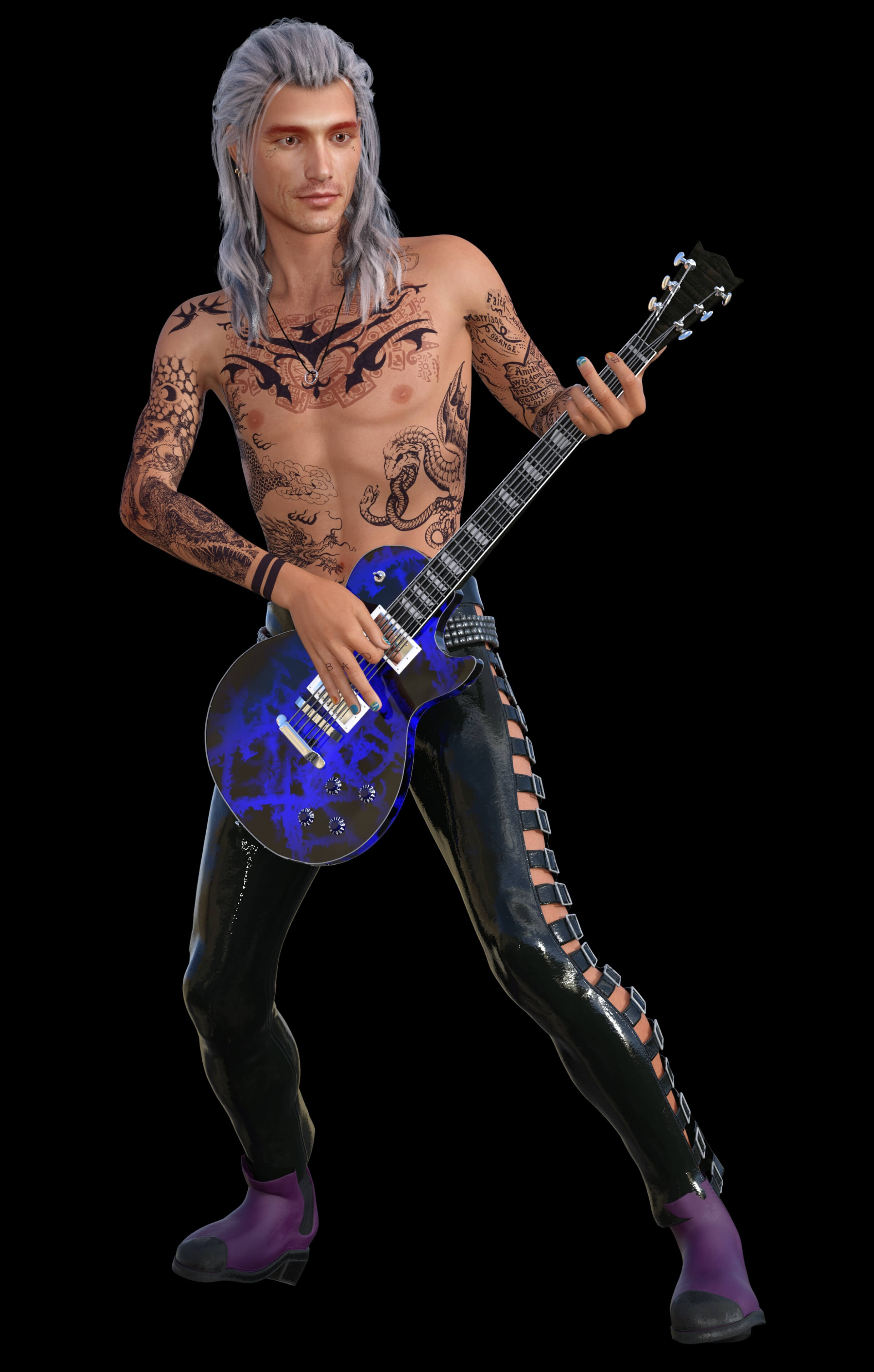 Rock Stars 3D Render, Digital Art by Timbermen777