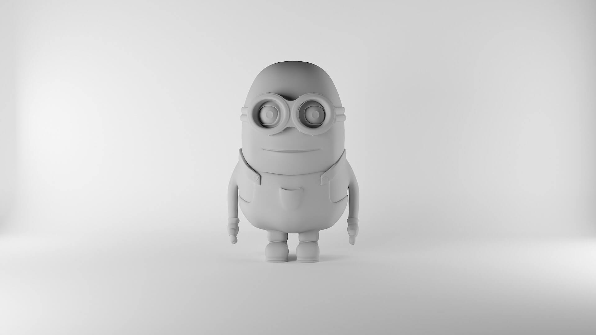 Minion - 3D Model by TimeaS