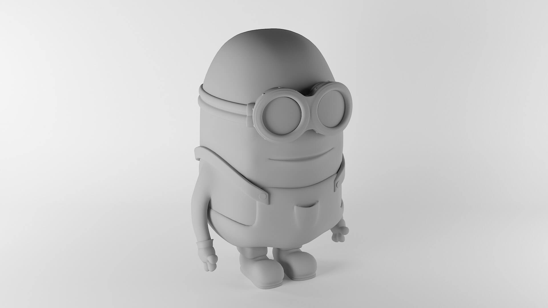 Minion - 3D Model by TimeaS