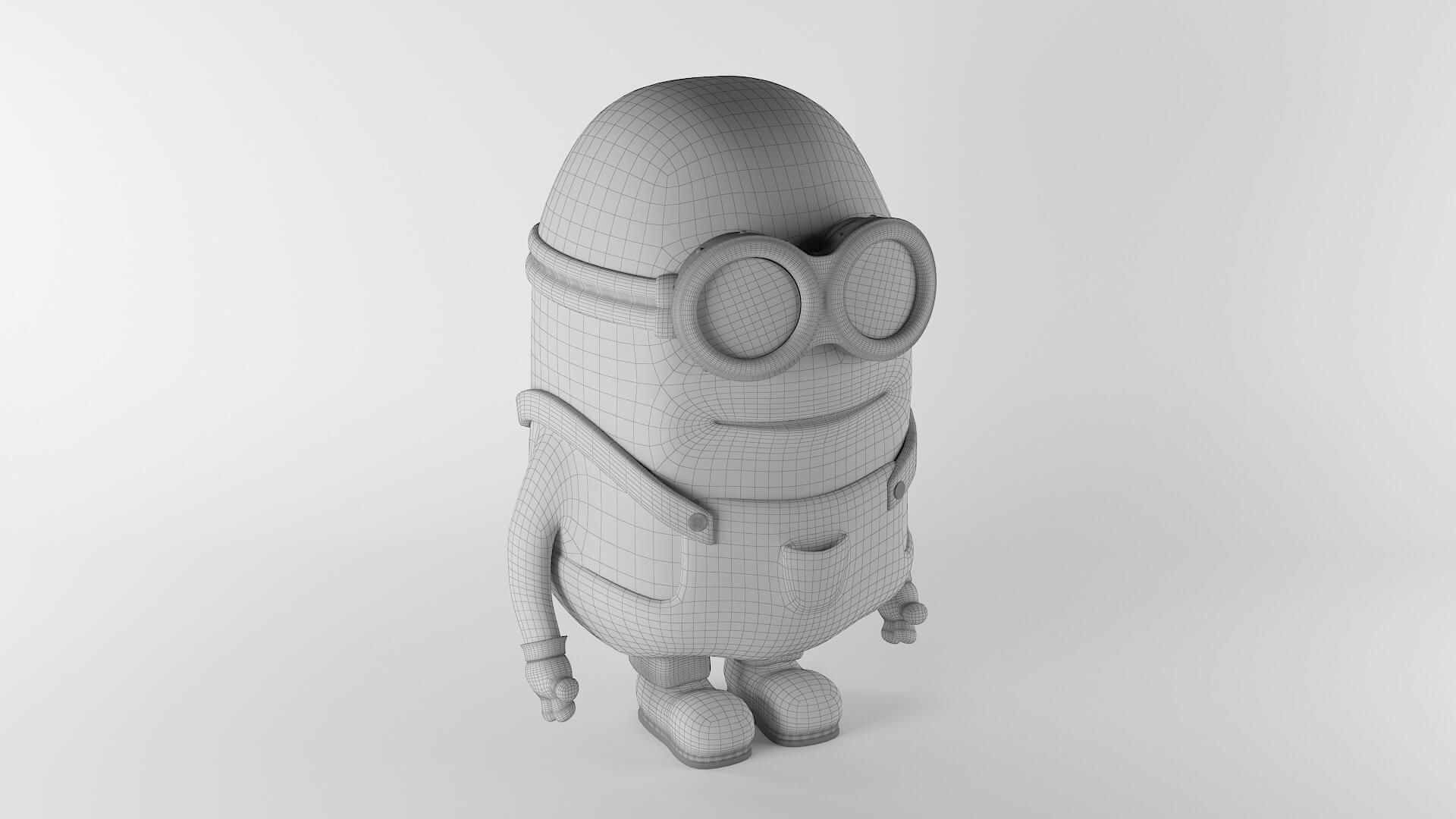 Minion - 3D Model by TimeaS