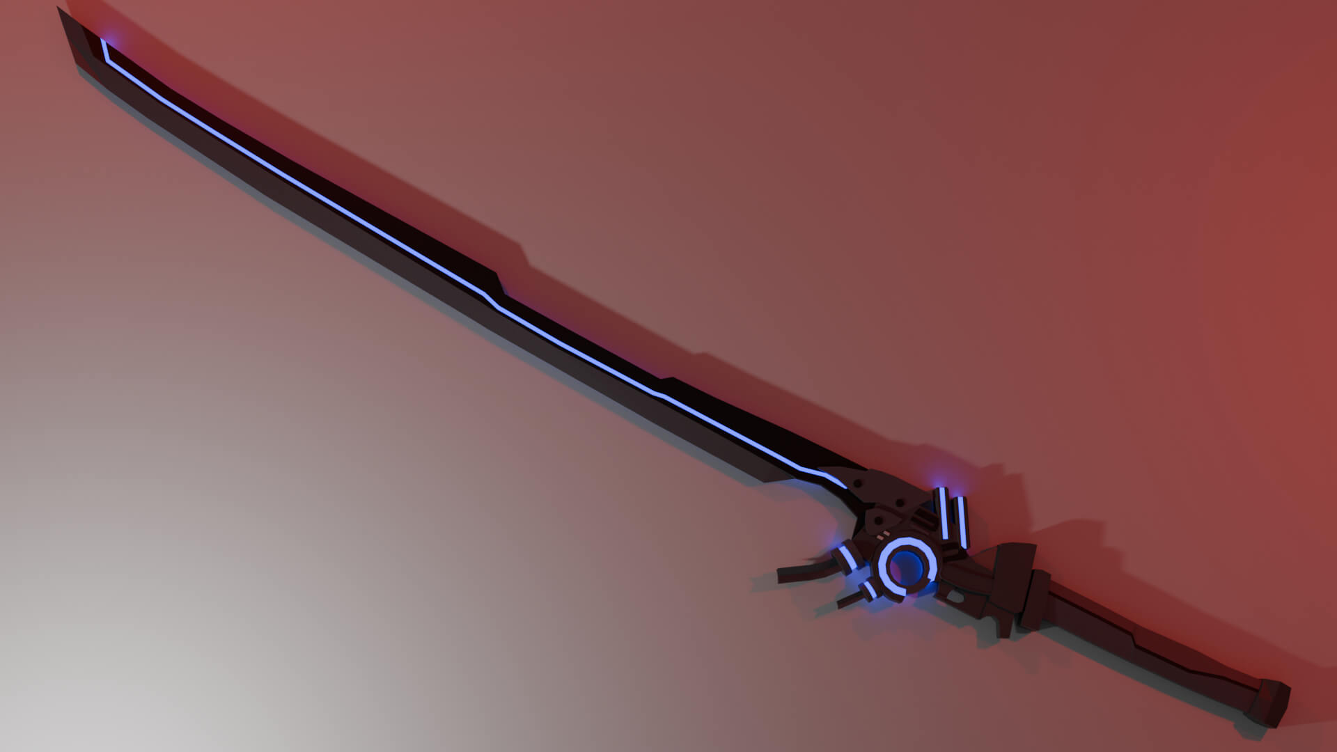 Tech Katana (3 Styles) - 3D Model by timejumps