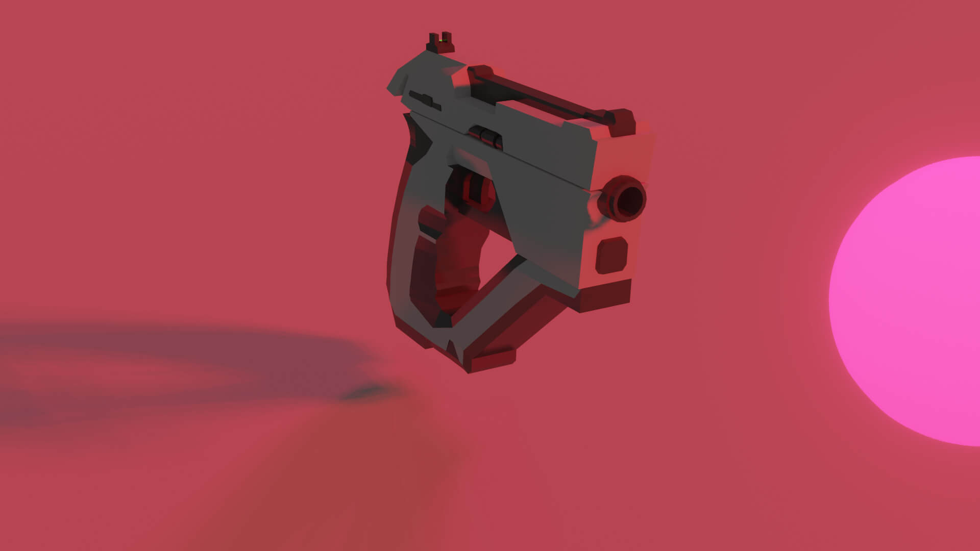 Tech Submachine Gun - Free 3D Model by timejumps