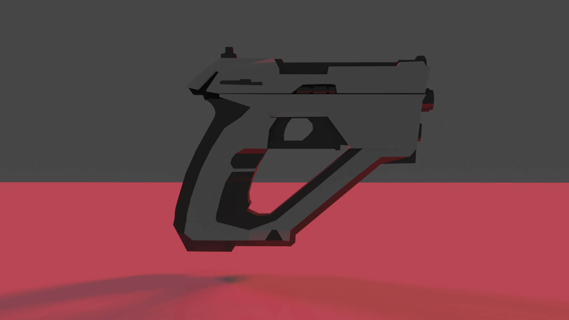 Tech Submachine Gun - 3D Model by timejumps