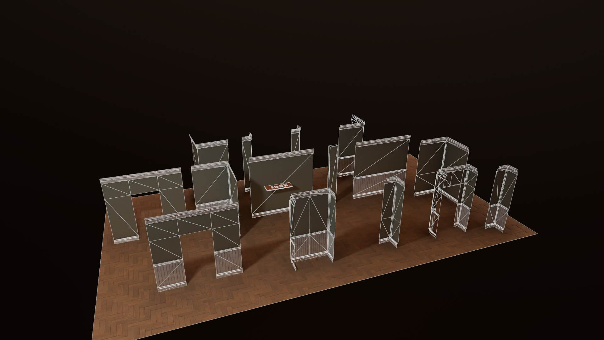 Modular Walls - 3D Model by TimH