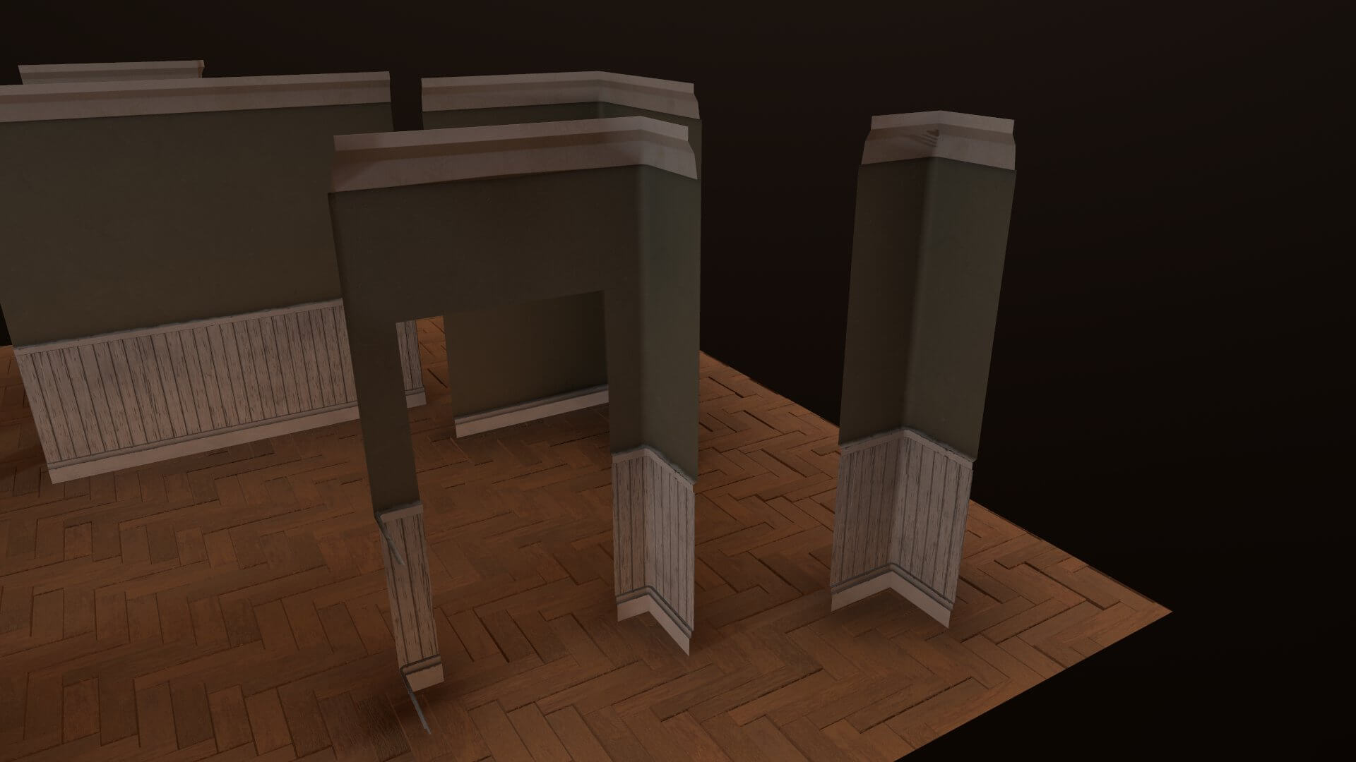 Modular Walls - 3D Model by TimH