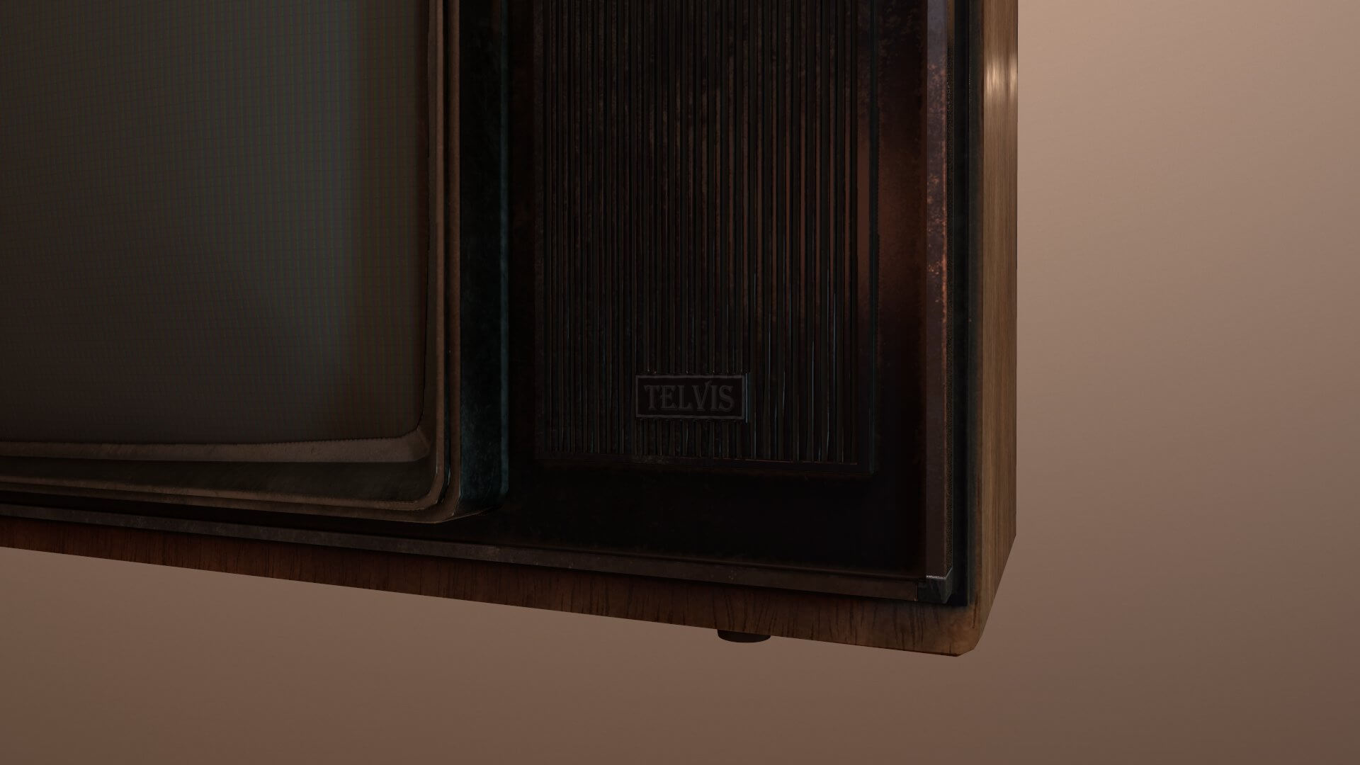 Old TV - 3D Model by TimH