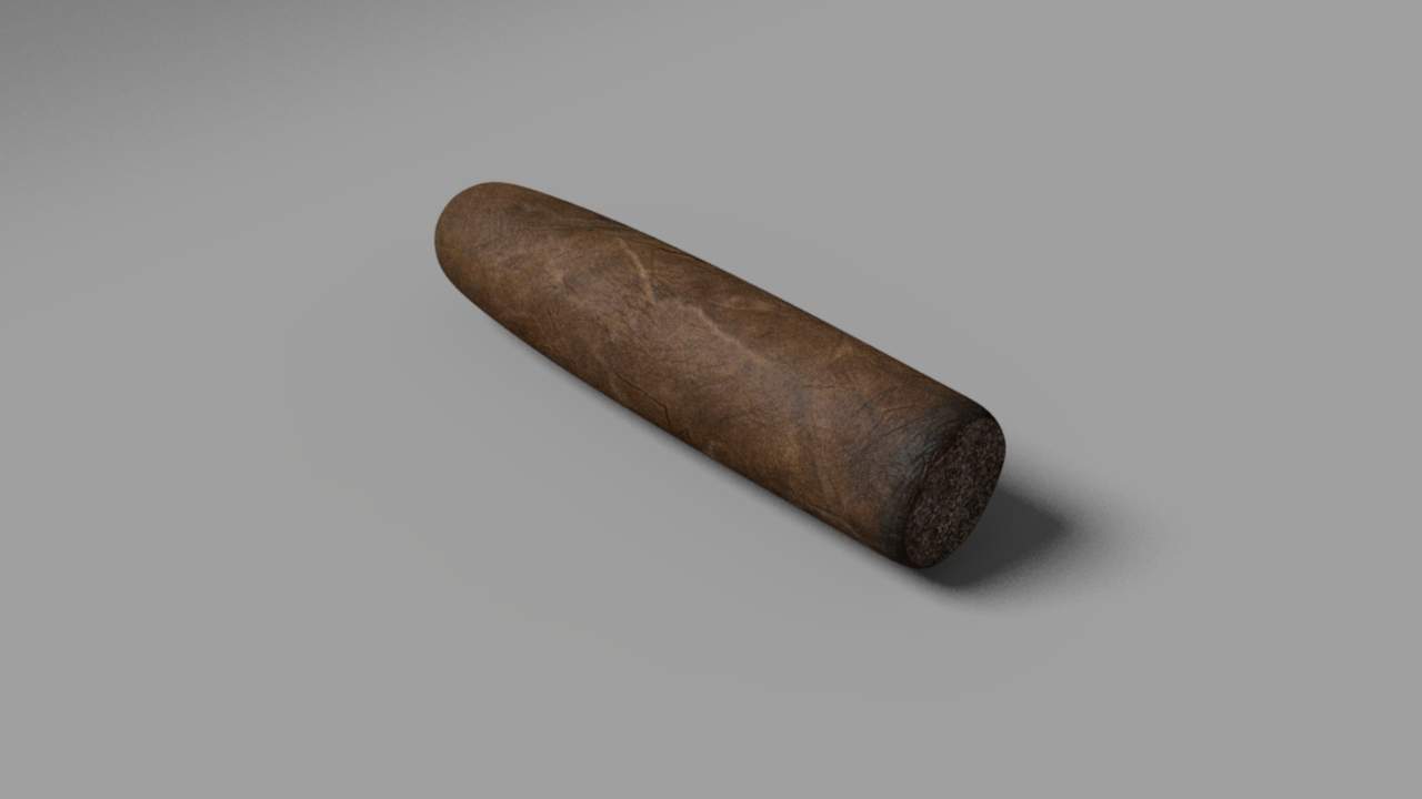 Cigar - 3D Model by TimmyVarkey