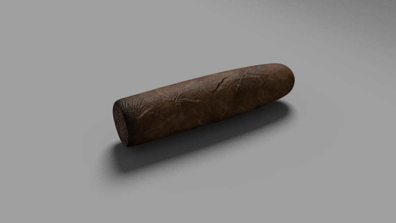Cigar - 3D Model by TimmyVarkey