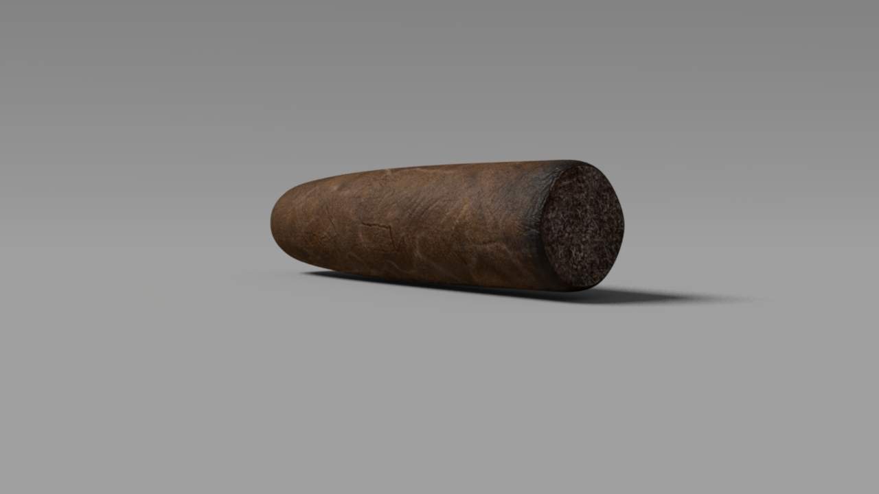 Cigar - 3D Model by TimmyVarkey