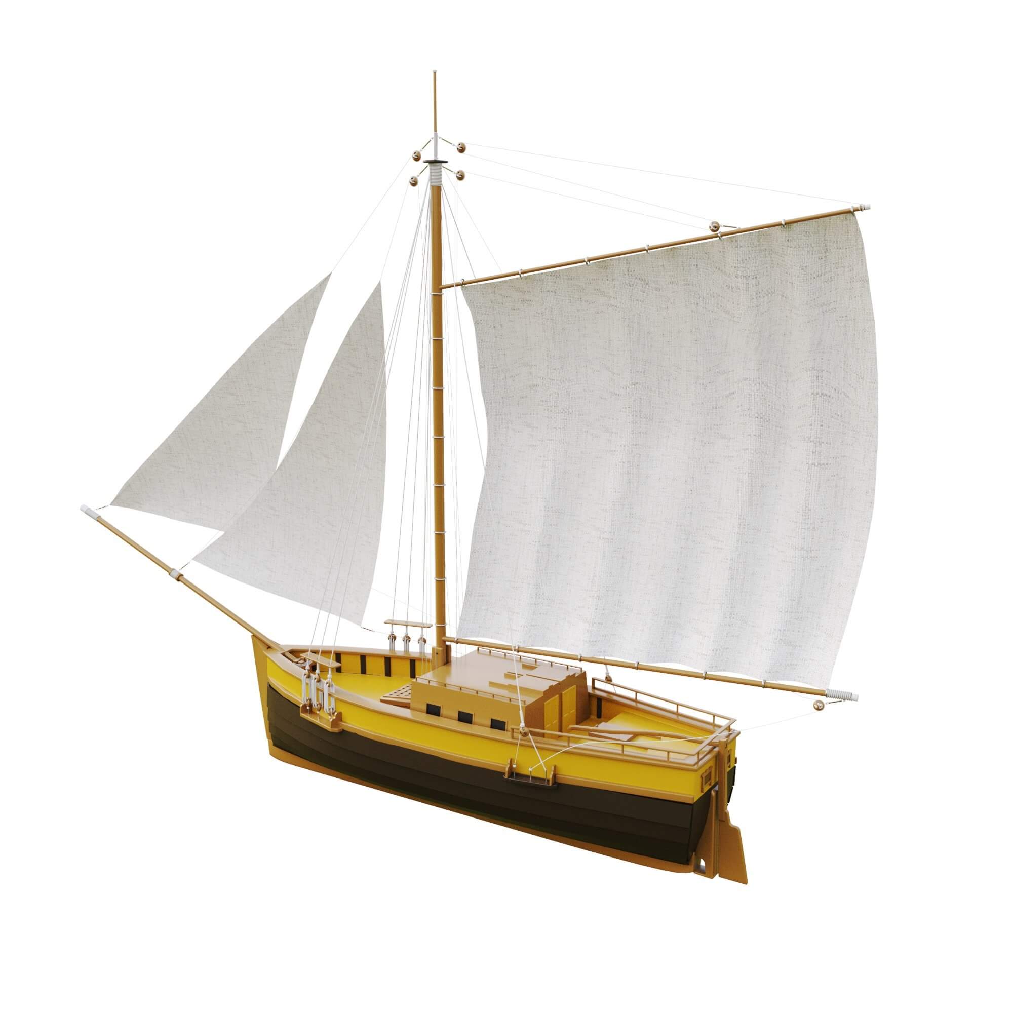 Sloop Sailing Ship